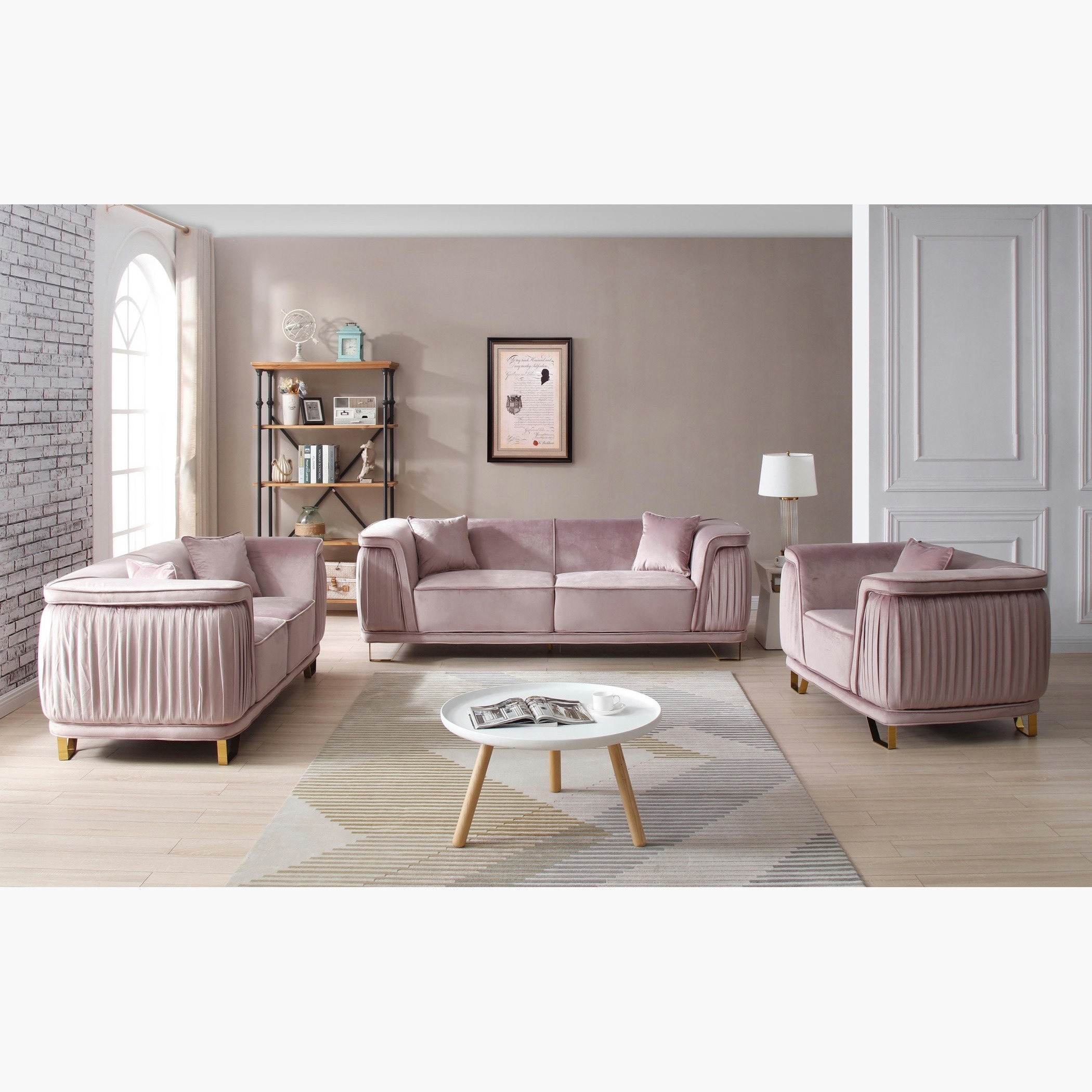 Buy Callista 3+2+1 Seater Sofa Set with Cushions Online in UAE | Homebox