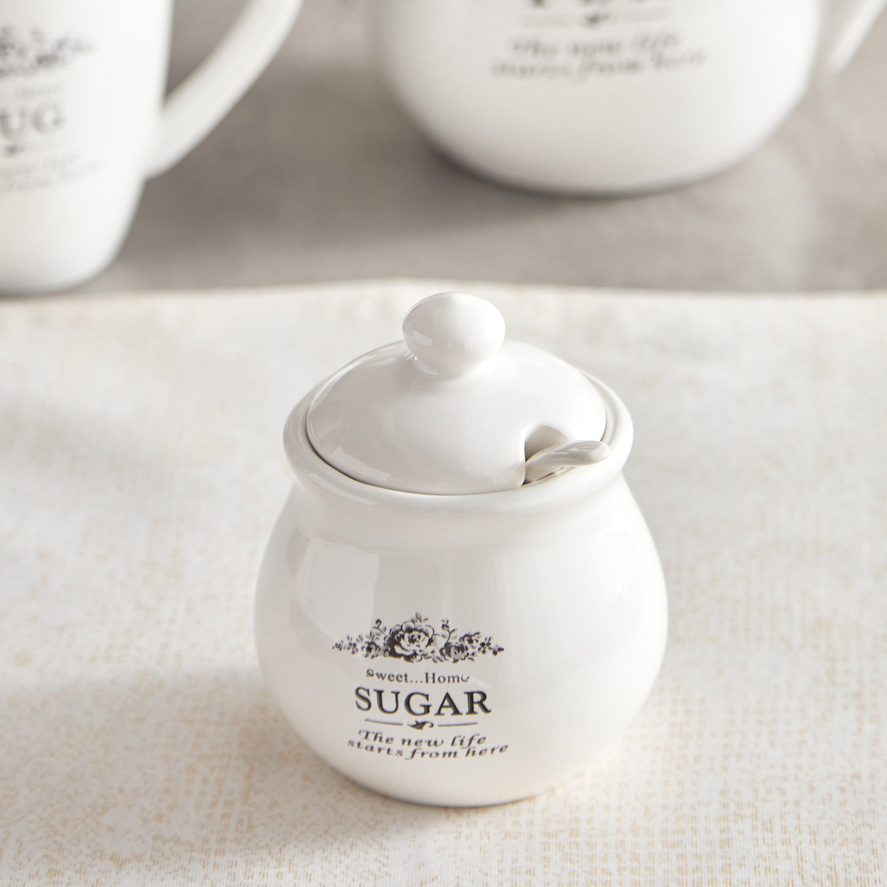 Buy Sweet Home Sugar Pot Online in UAE | Homebox