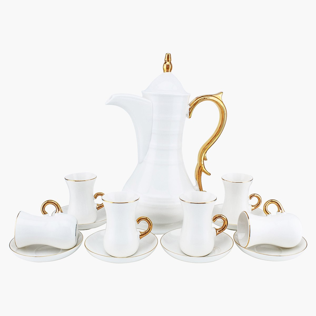 Buy Feast 13 Piece Arabic Tea Set Online in UAE | Homebox