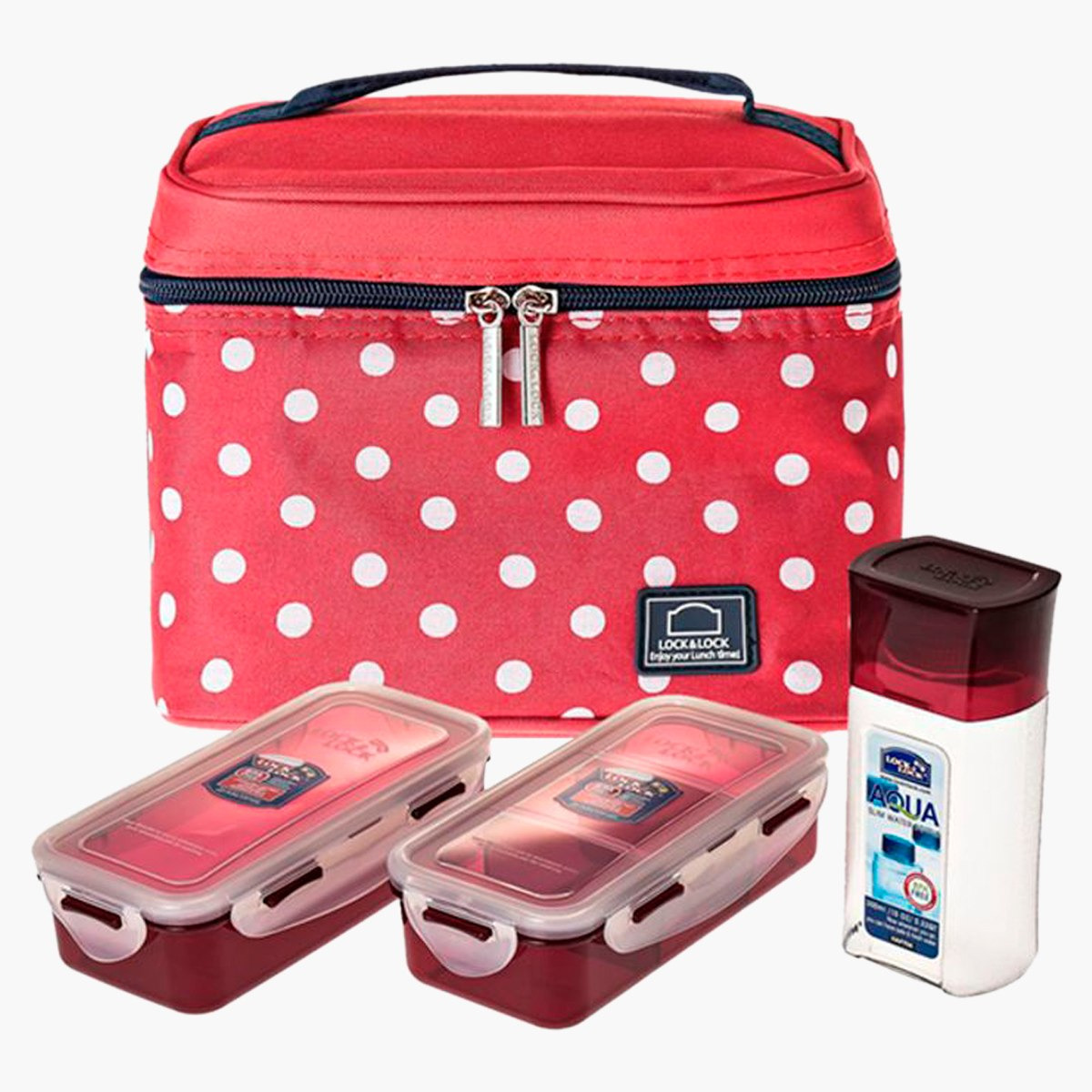 Buy Lock & Lock 4-Piece Lunch Box Set Online in Qatar | Homebox
