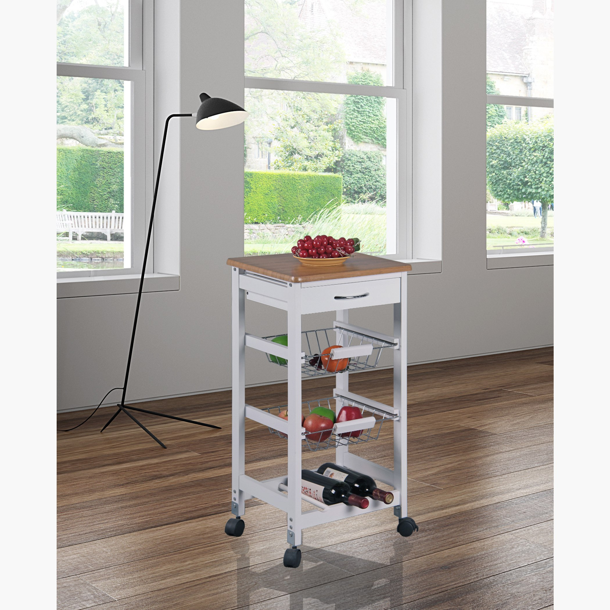 Buy Leo 3-Tier Kitchen Trolley Online in Bahrain | Homebox