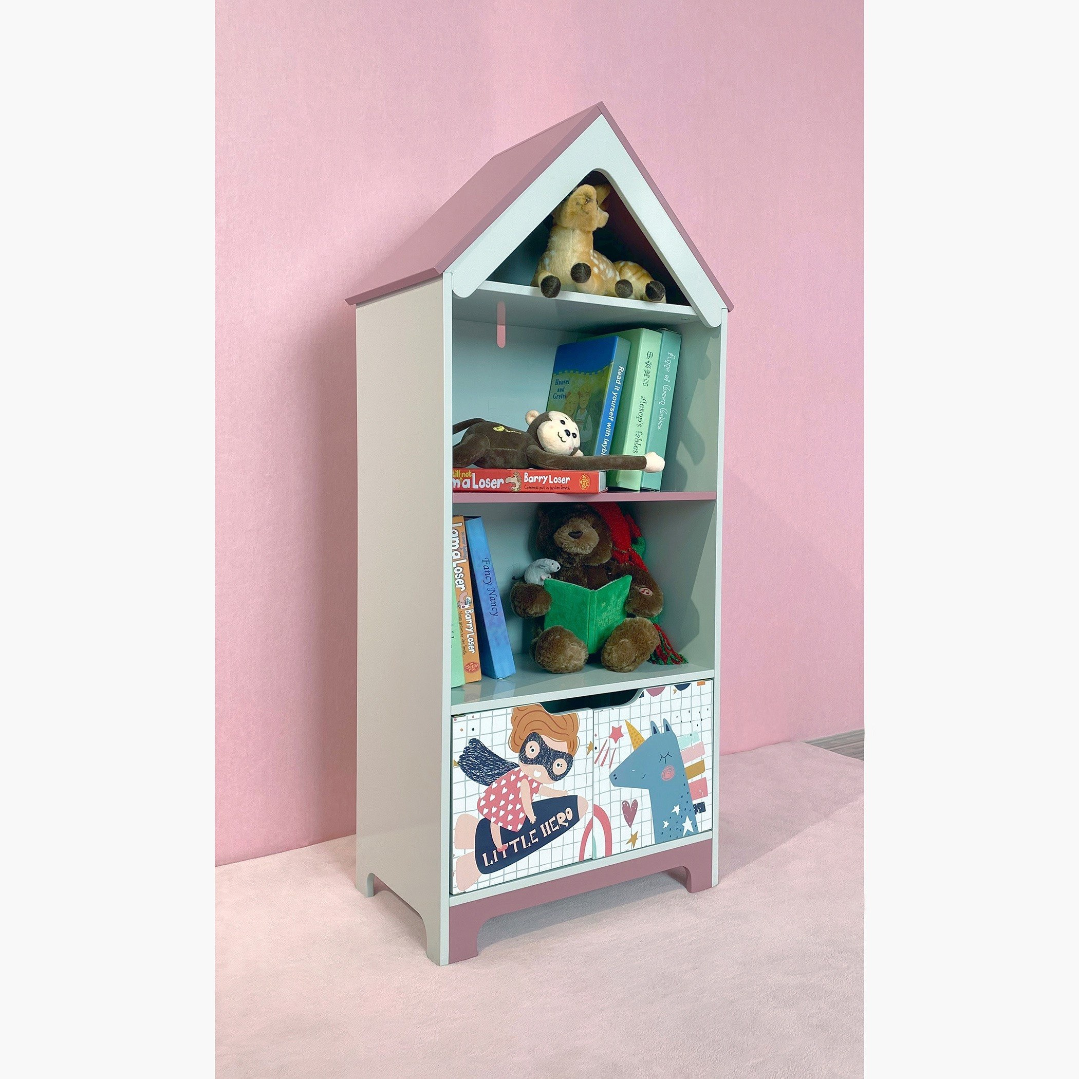 Buy Super Girl Bookcase Online in Bahrain | Homebox