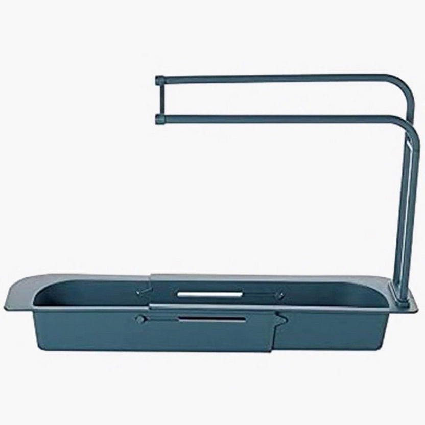 Buy Hbso Telescopic Sink Storage Rack 16 5x13x11 Cm Online In Ksa