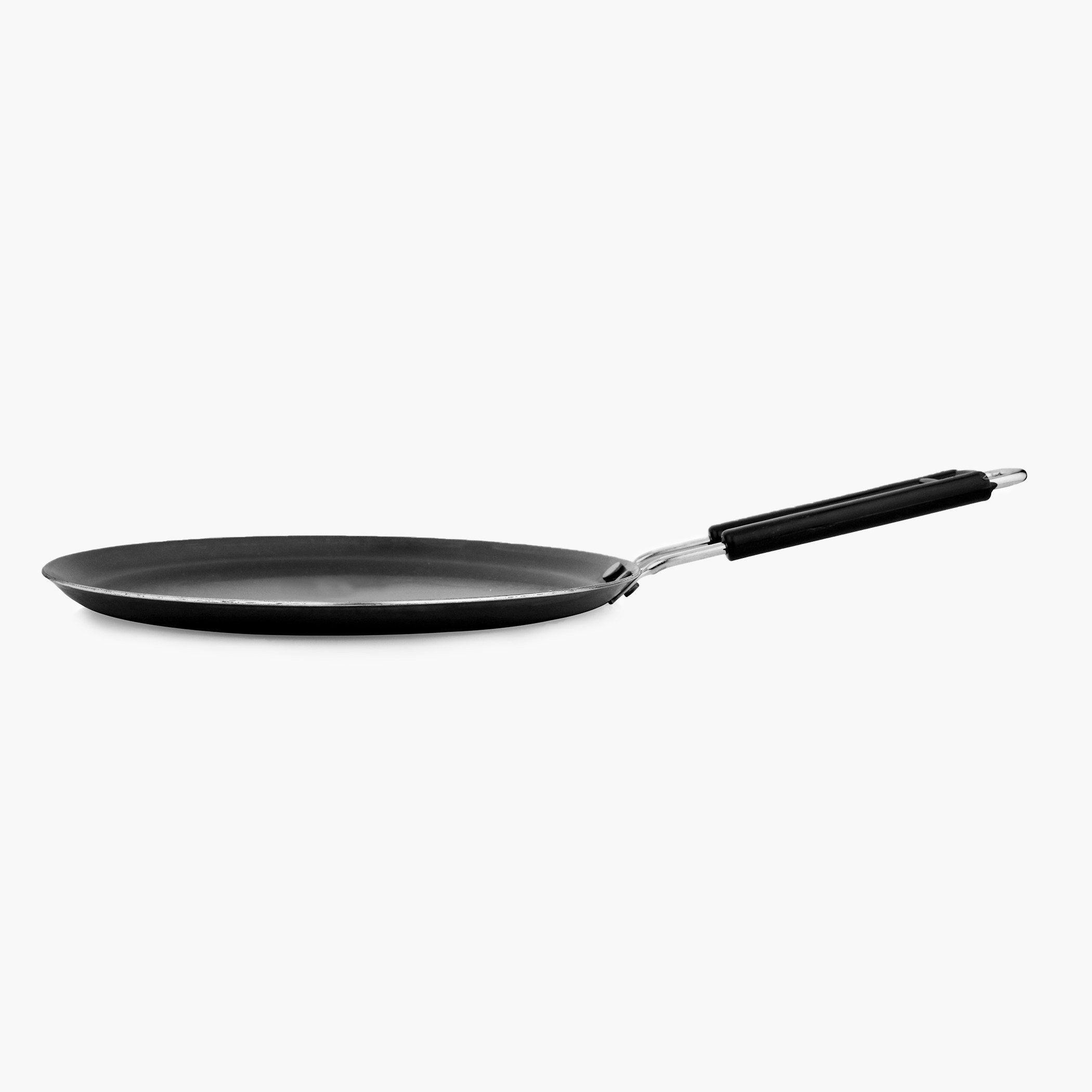 Buy Ferric Wrought Iron Flat Tawa Crepe Pan - 25.5 cm Online in KSA ...