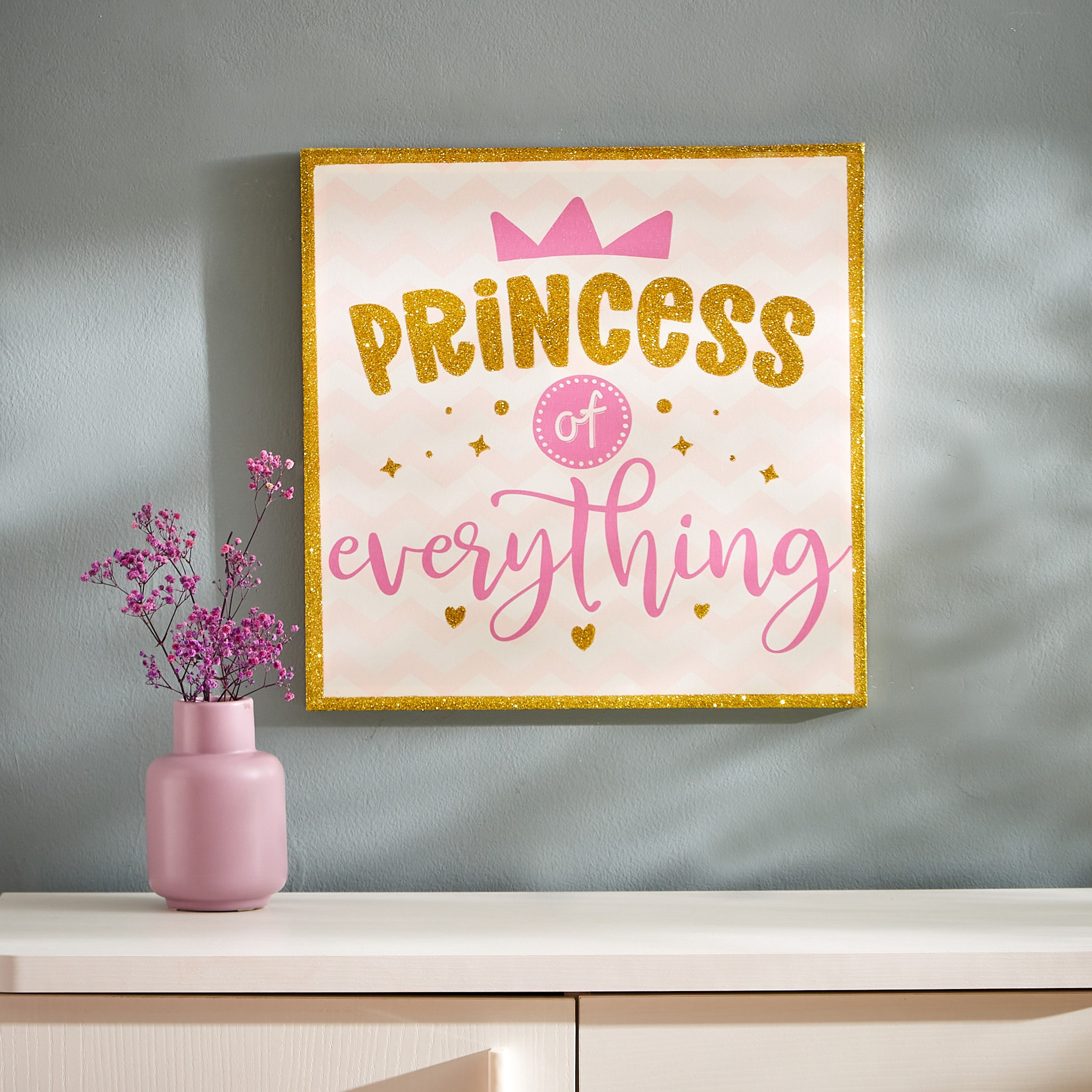 Buy Artistry Princess of Everything Canvas with Glitter Detail ...
