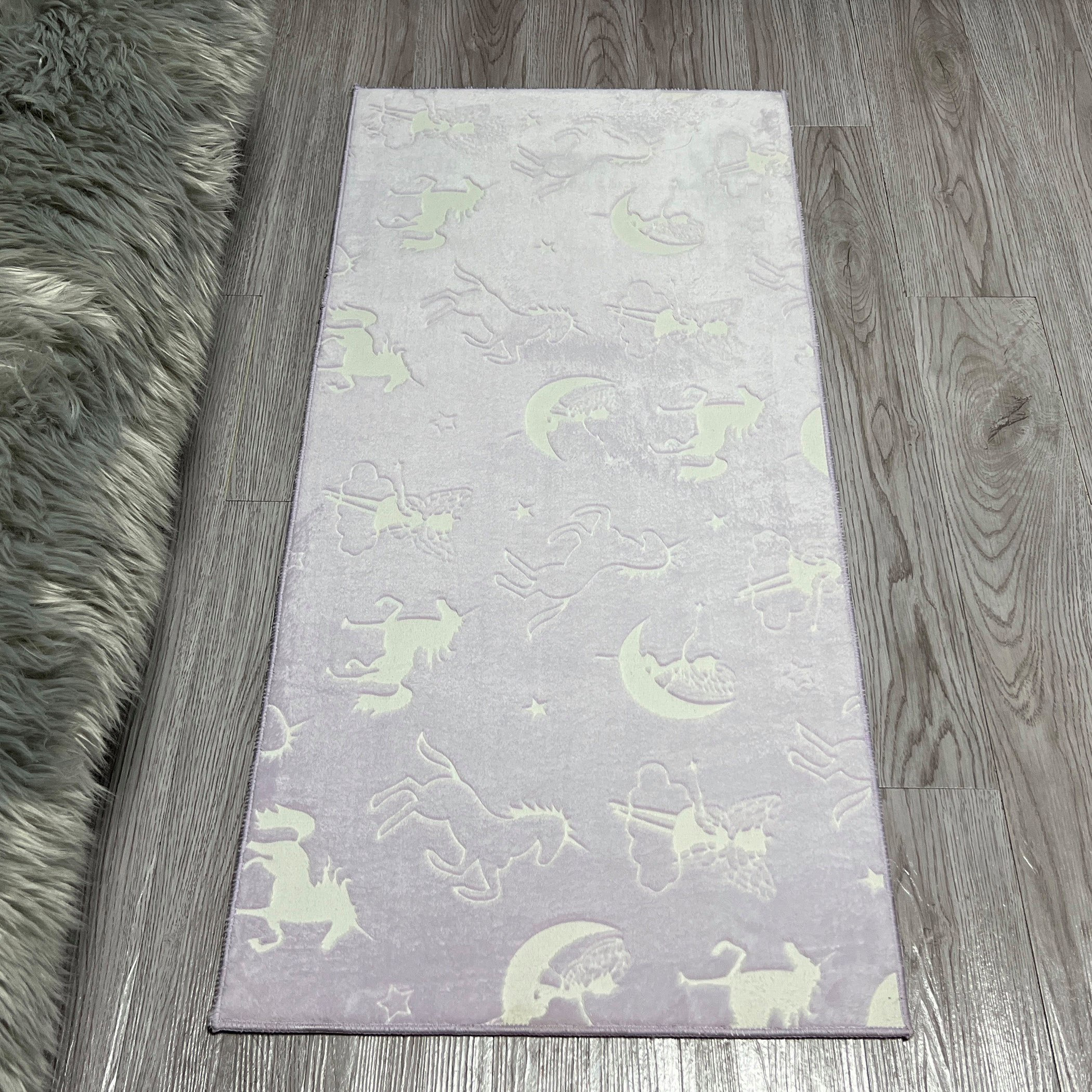 Buy Ben Unicorn Luminescence Glow In Dark Rug - 60x120 cm Online in KSA ...