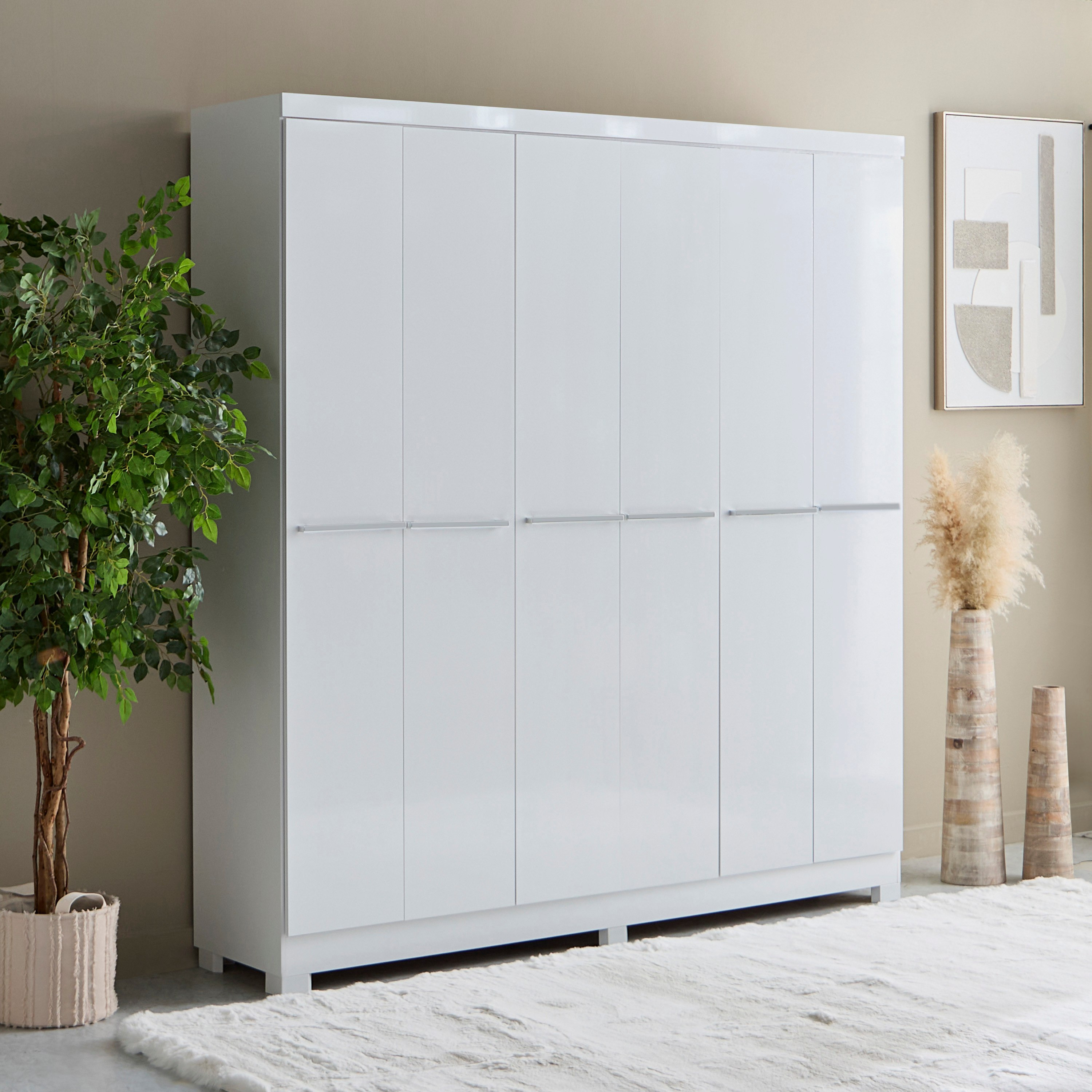 Buy Londrina 6-Door Wardrobe Online in Saudi | Homebox