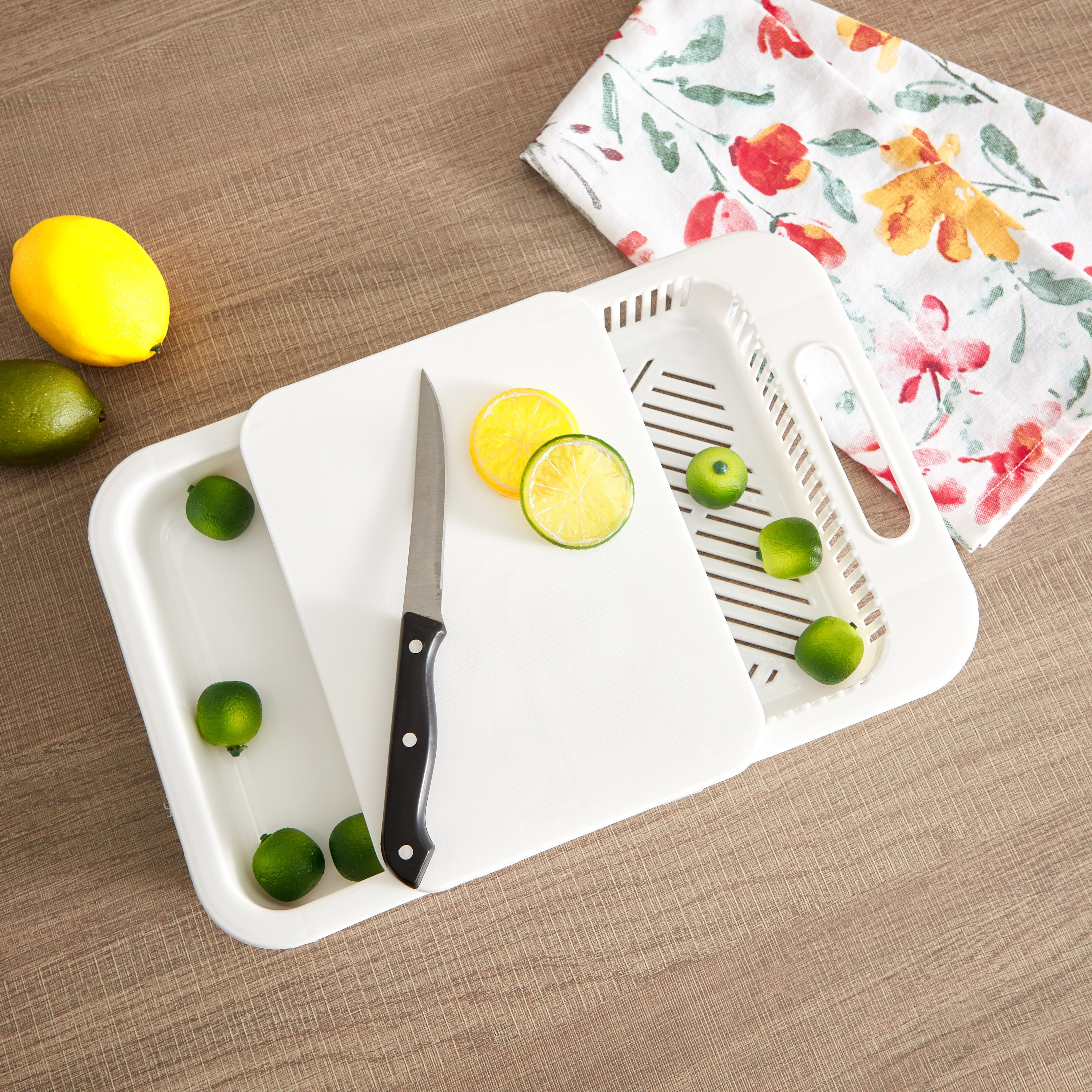 Buy Chop N Store Chopping Board with Tray Online in KSA | Homebox