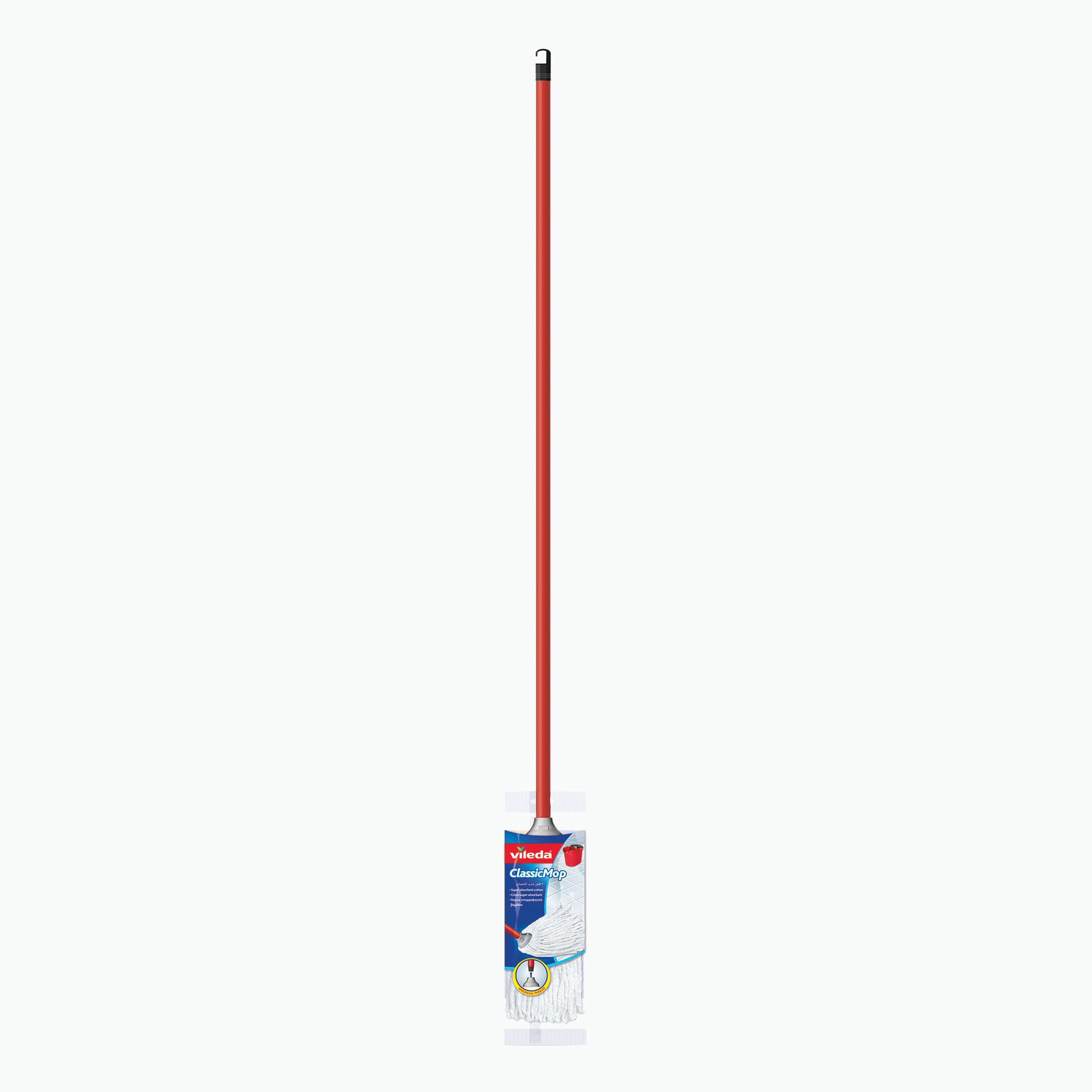 Buy Vileda Classic Mop with Stick - 30x10x146 cm Online in UAE | Homebox