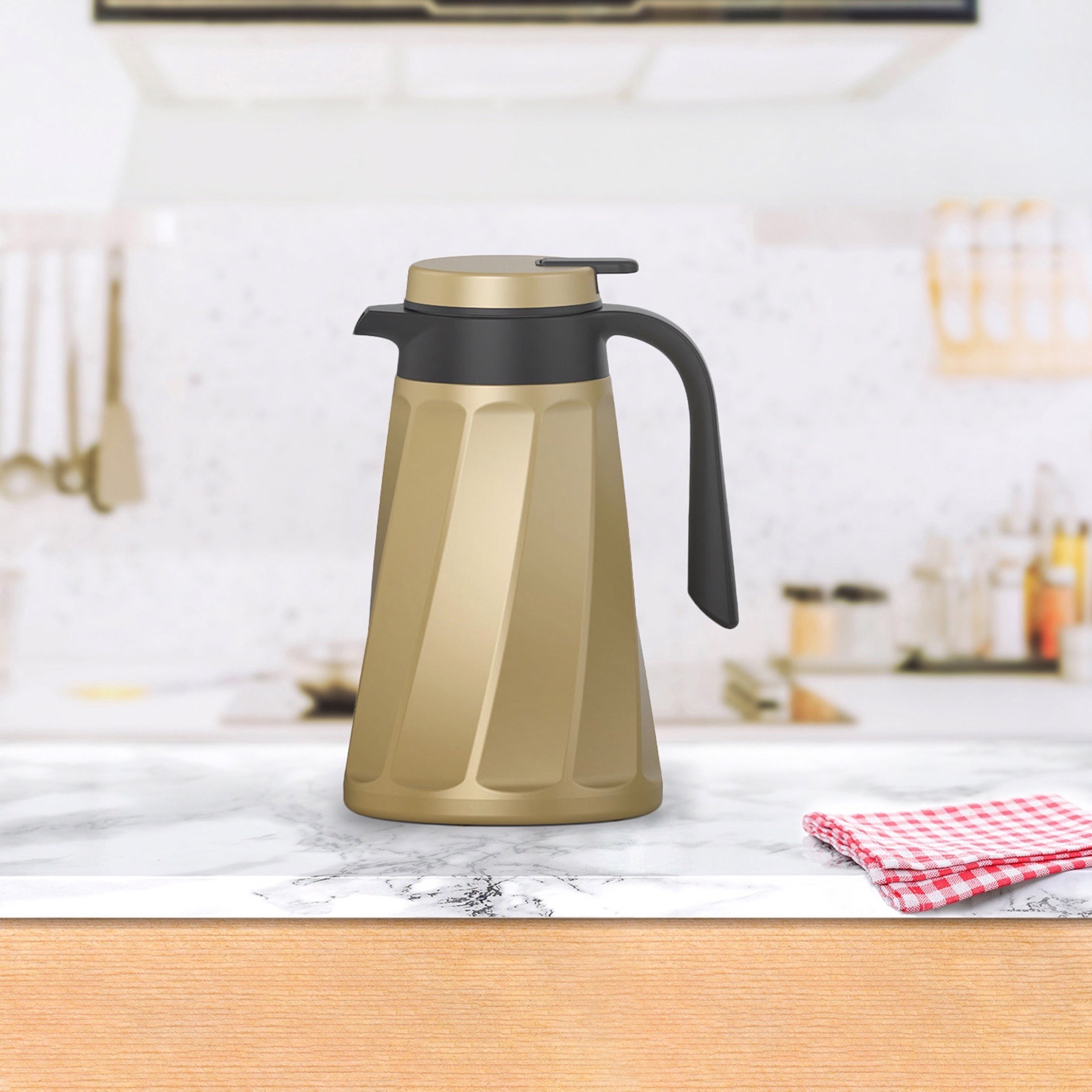 Buy Dimlaj Stainless Steel Vacuum Flask - 1.6 L Online in Qatar | Homebox