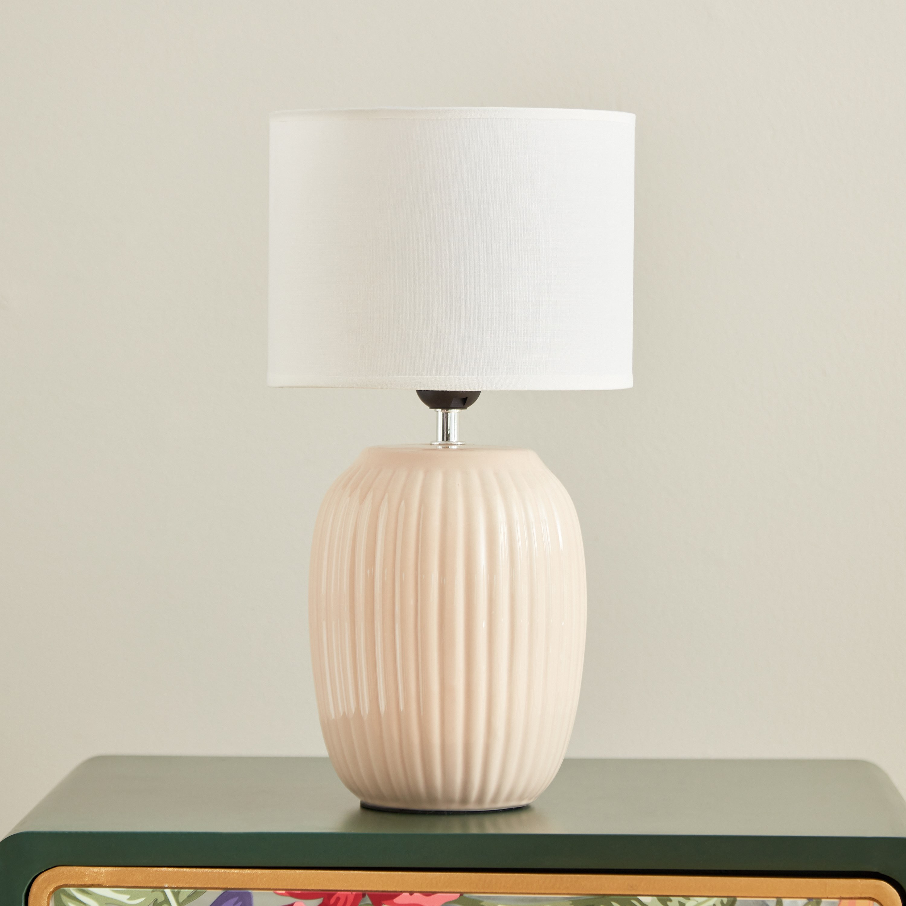 Buy Anya Ceramic Table Lamp - 20x20x39 cm Online in UAE | Homebox