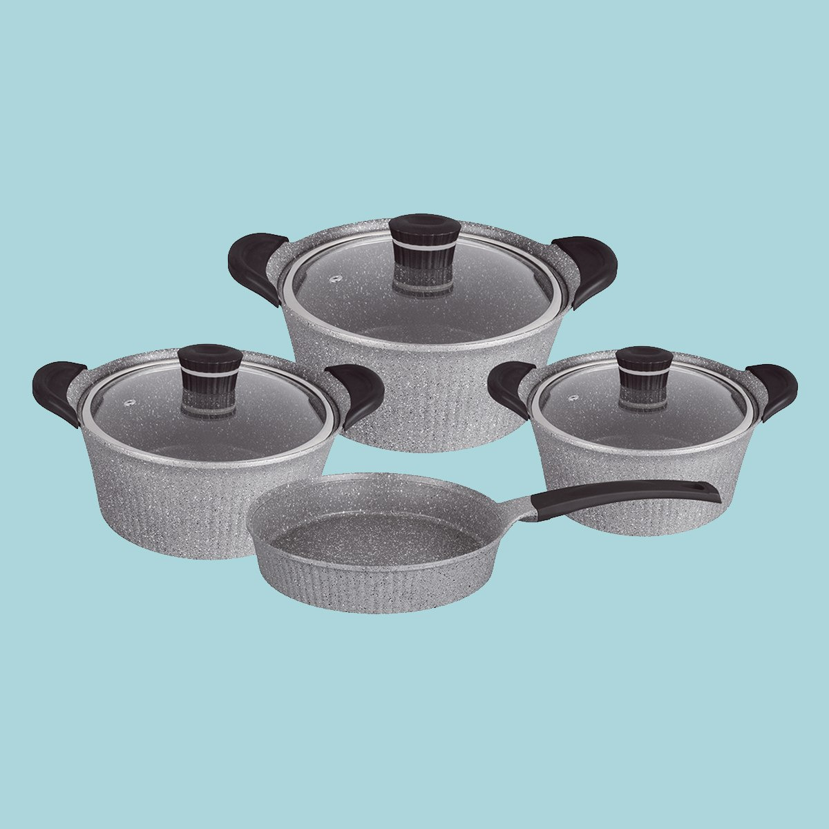 Buy Trendy 13-Piece Die Cast Cookware Set Online in UAE | Homebox