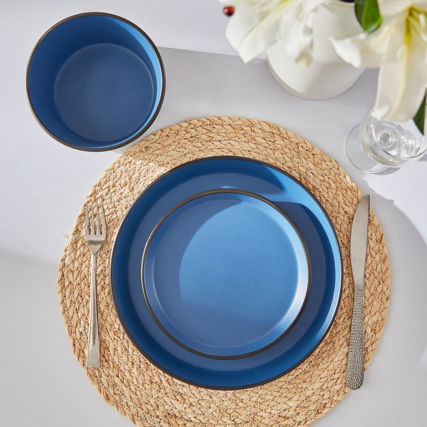 Buy Eleganza 12 Piece Stoneware Dinner Set Online In Uae Homebox