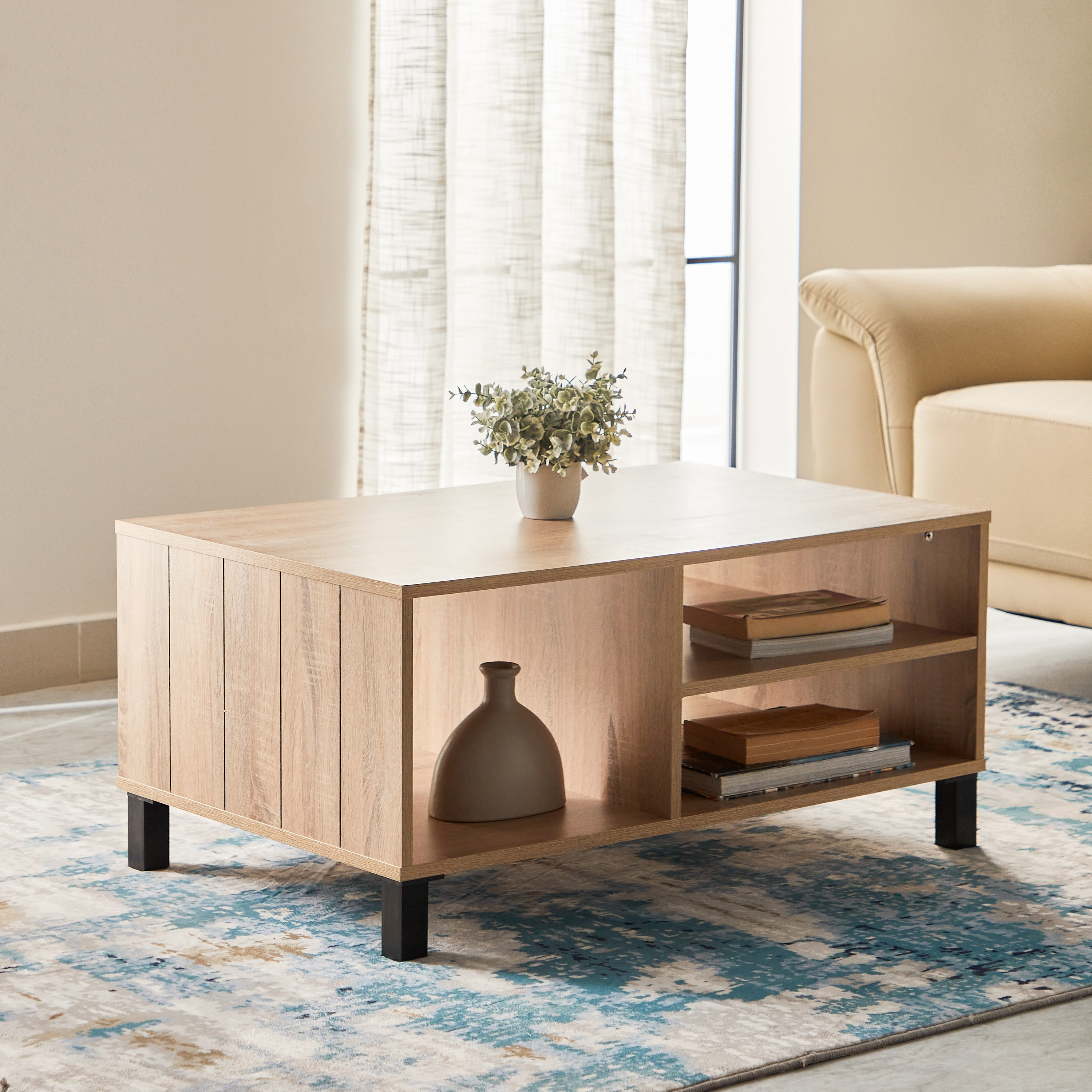 Buy Edmond Coffee Table with Shelf Online in KSA | Homebox