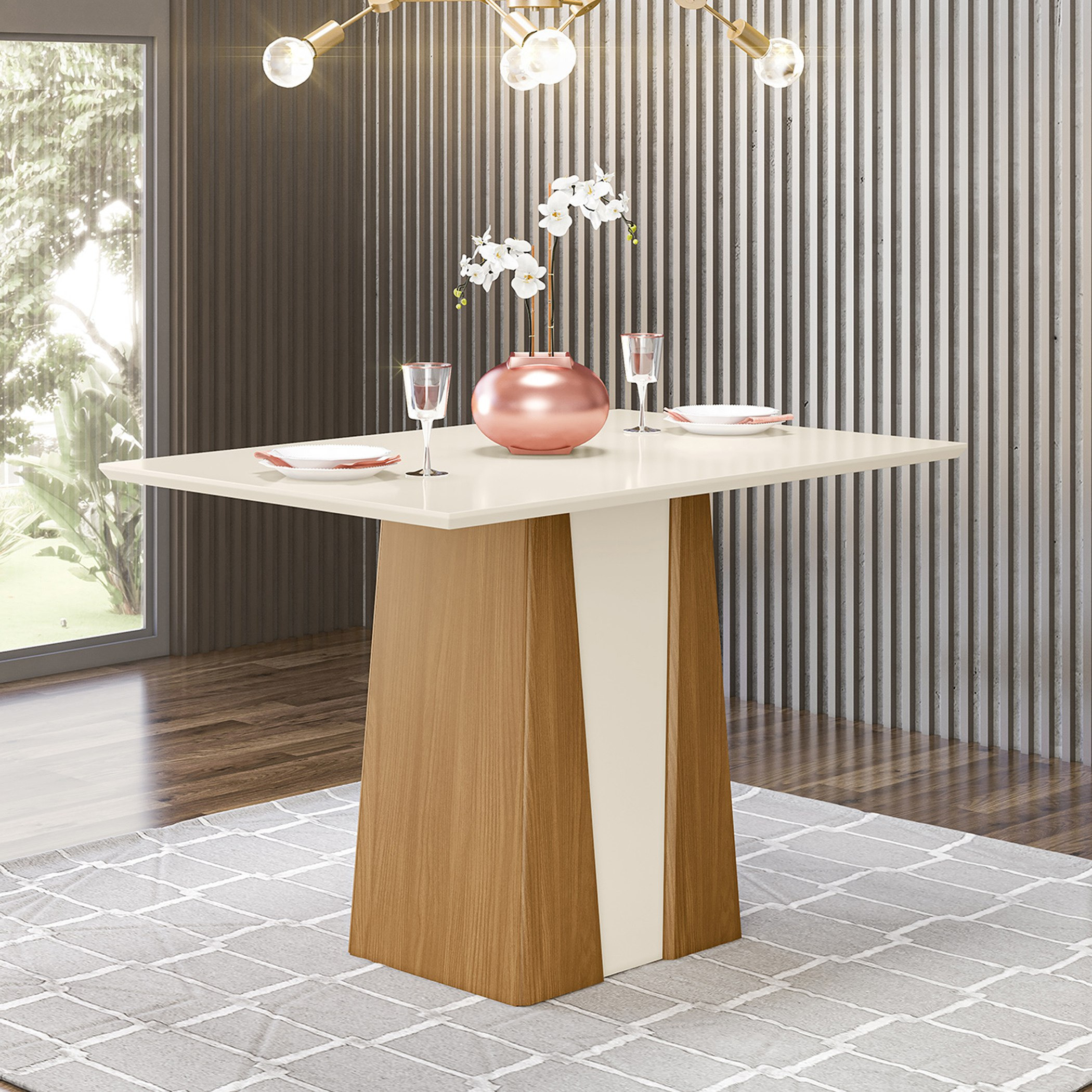 Buy Otus 4-Seater Dining Table Online in UAE | Homebox