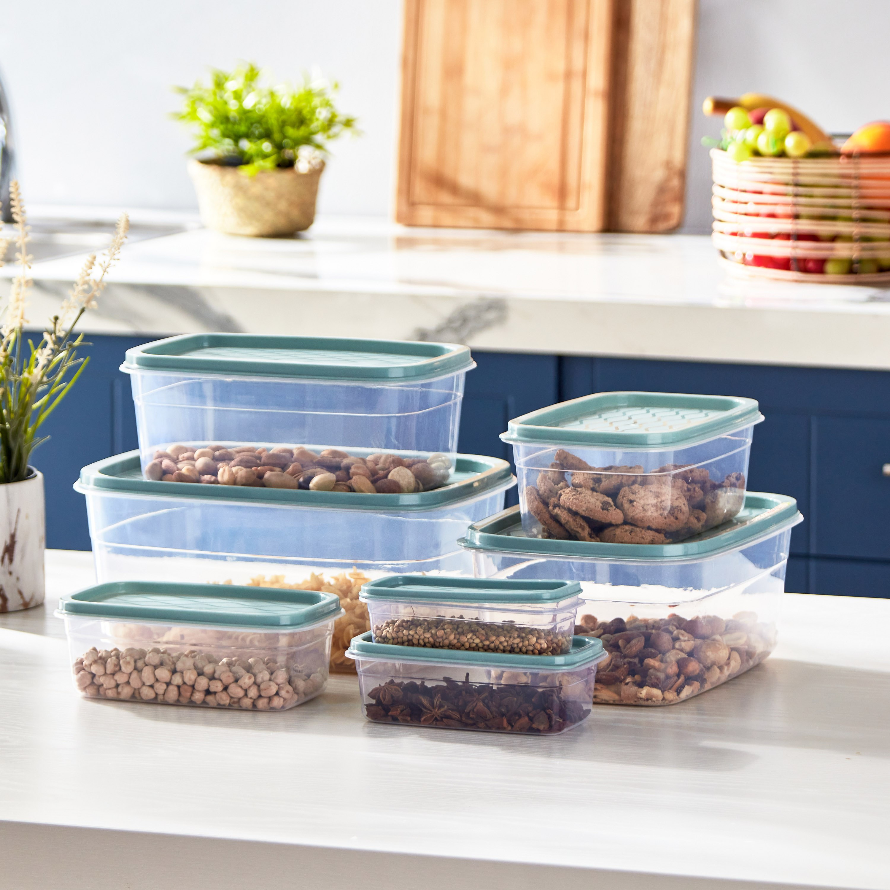 Buy Spectra Emerald 7-Piece Container Set Online in UAE | Homebox