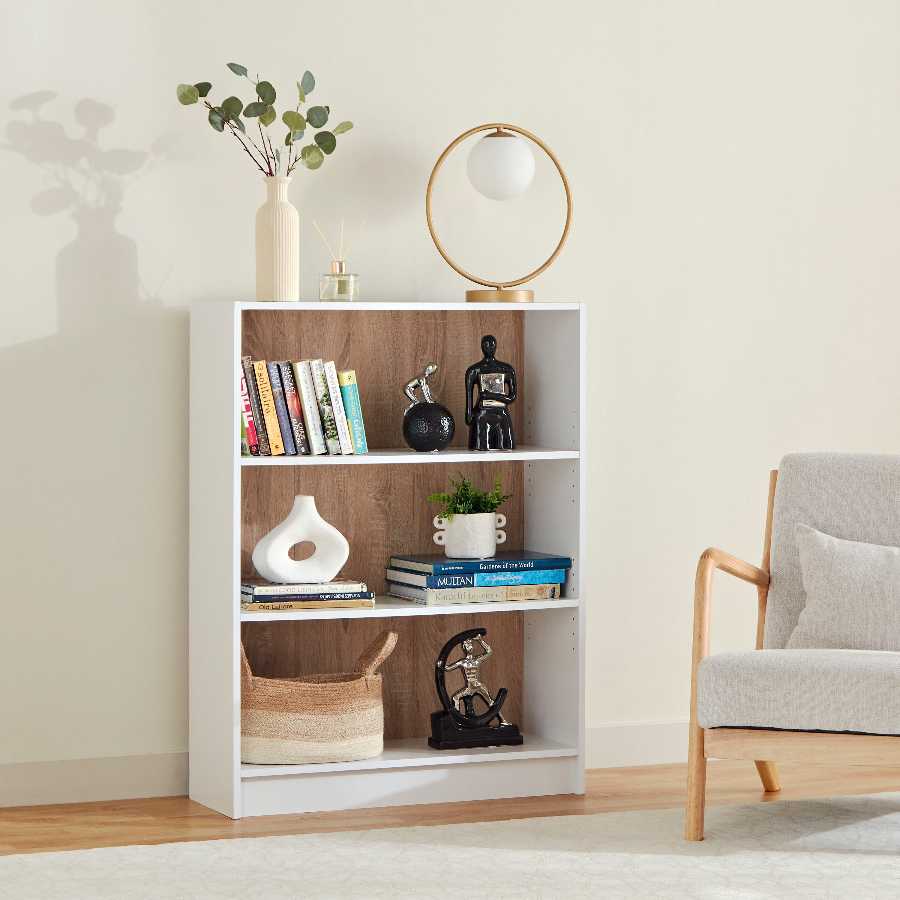 Buy Alford Avian 3-Tier Bookcase Online in Bahrain | Homebox