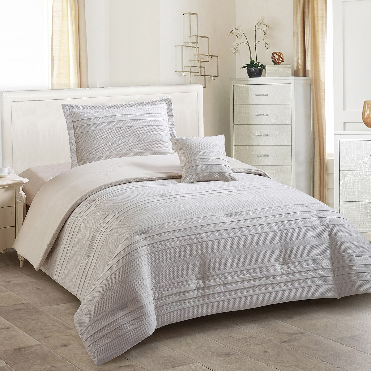 Buy Vertex JQ 4-Piece Twin BIAB Comforter Set - 160x220 cm Online in ...