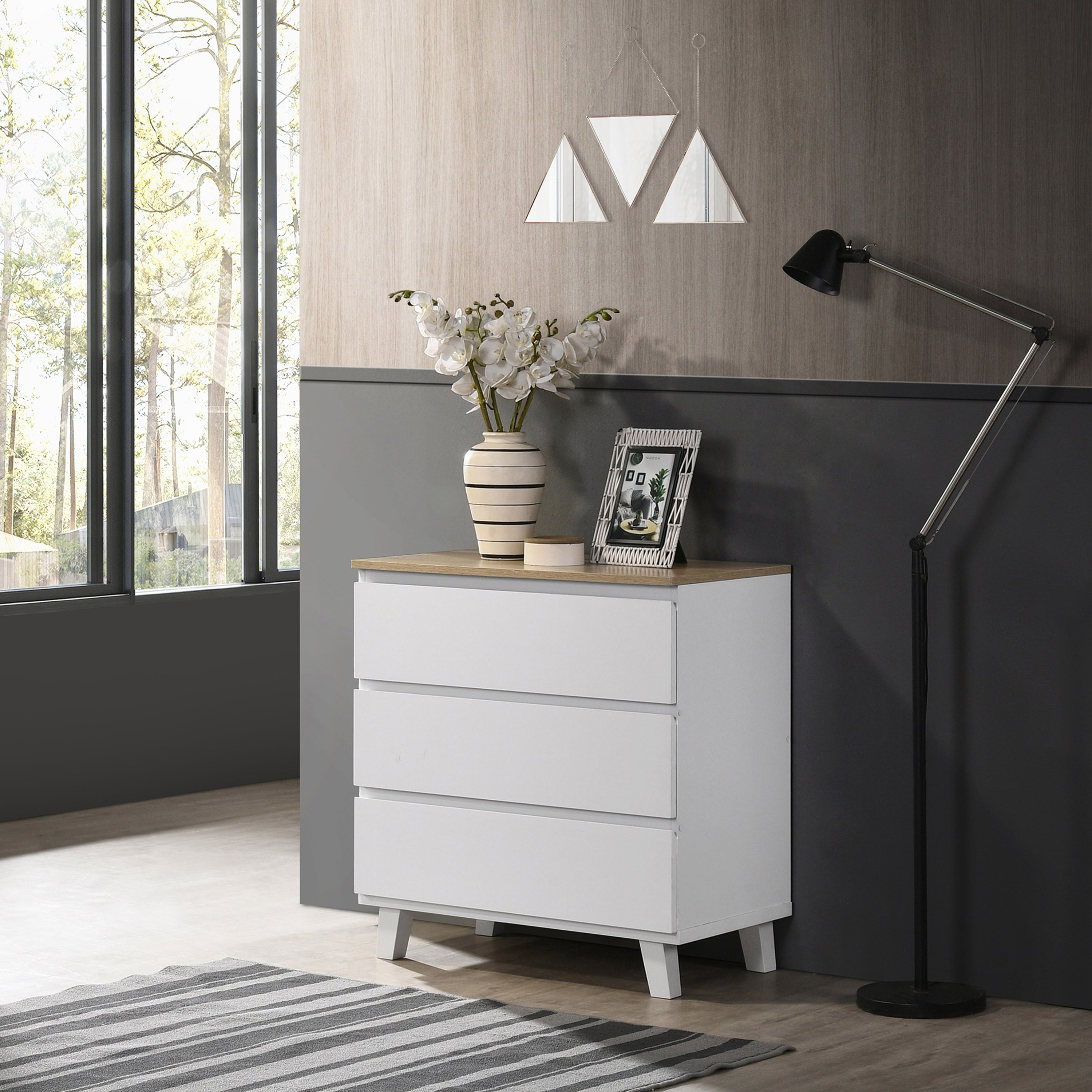 Buy Kulltorp Plus Chest of 3-Drawers with Legs Online in UAE | Homebox