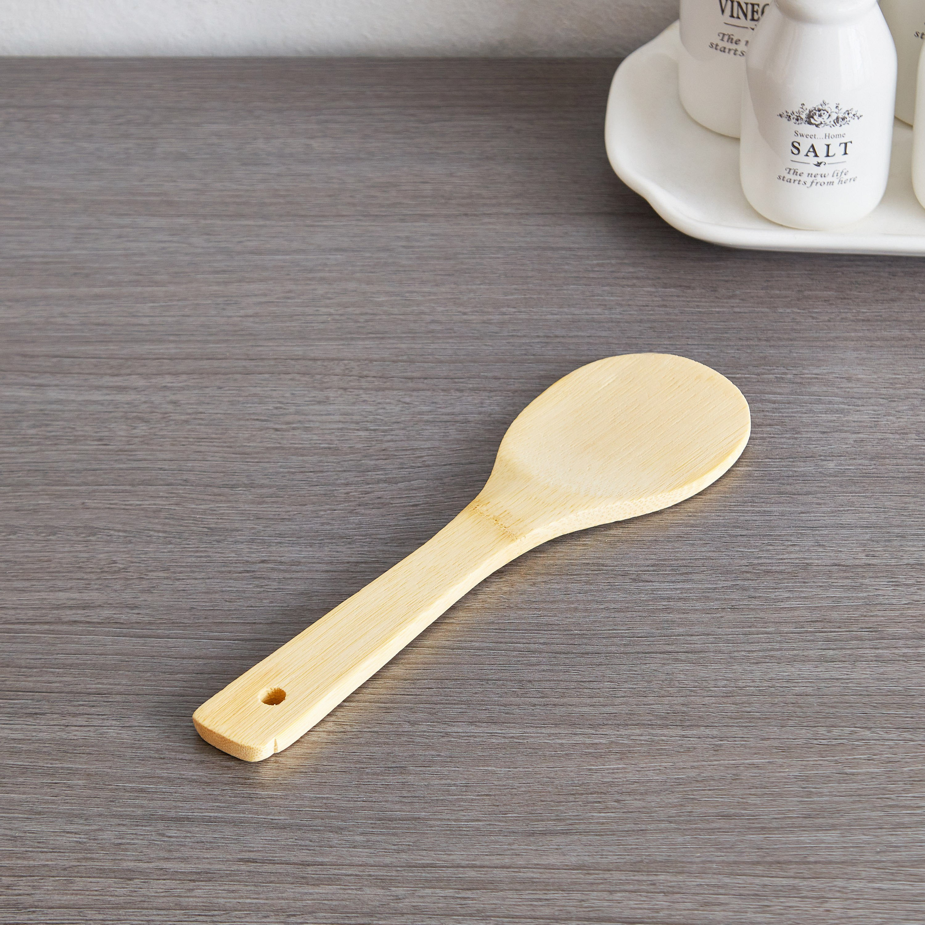 Buy Bamboo Wood Ladle Online in UAE | Homebox