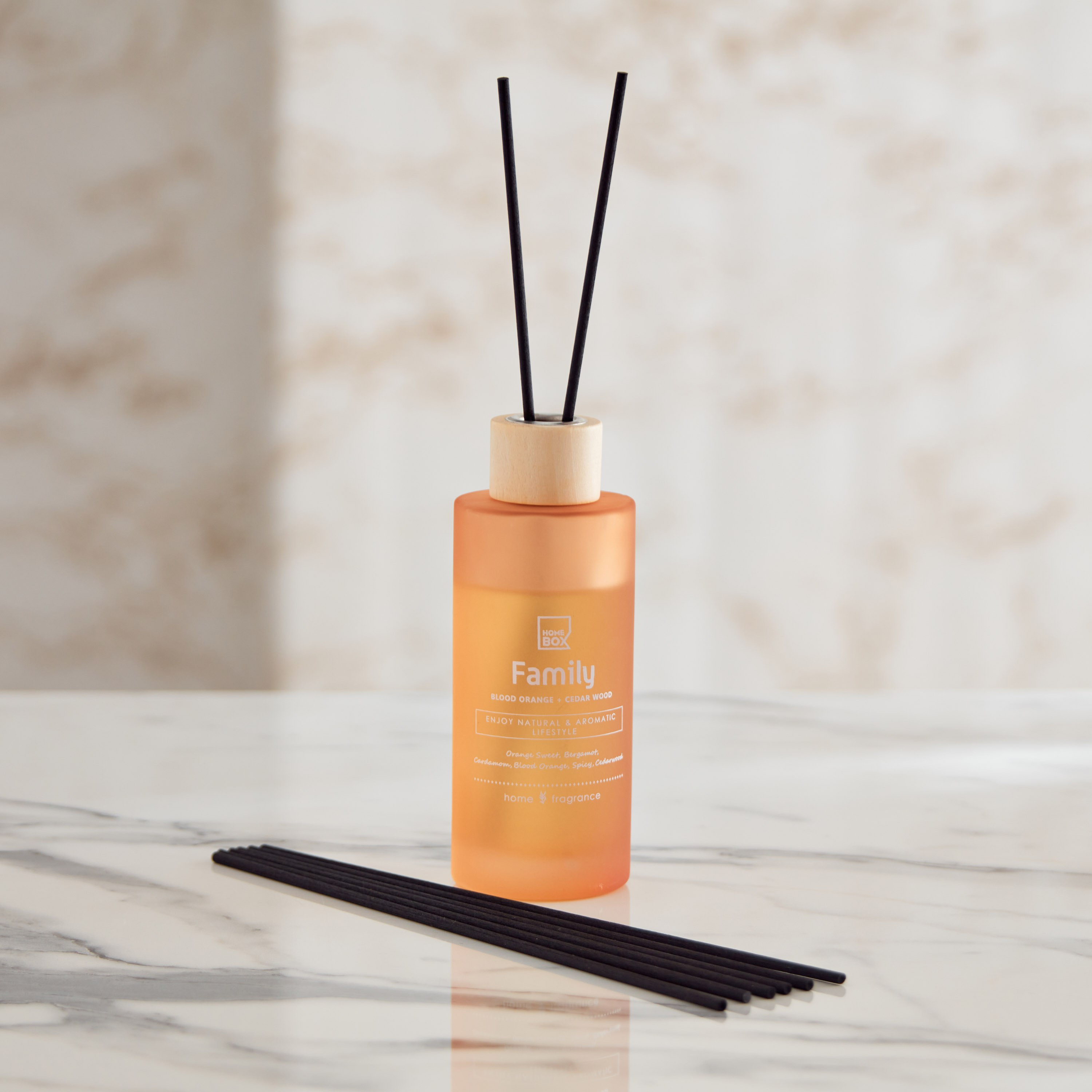 Buy Sentiment Family Reed Diffuser in Frosted Glass - 160 ml Online in ...