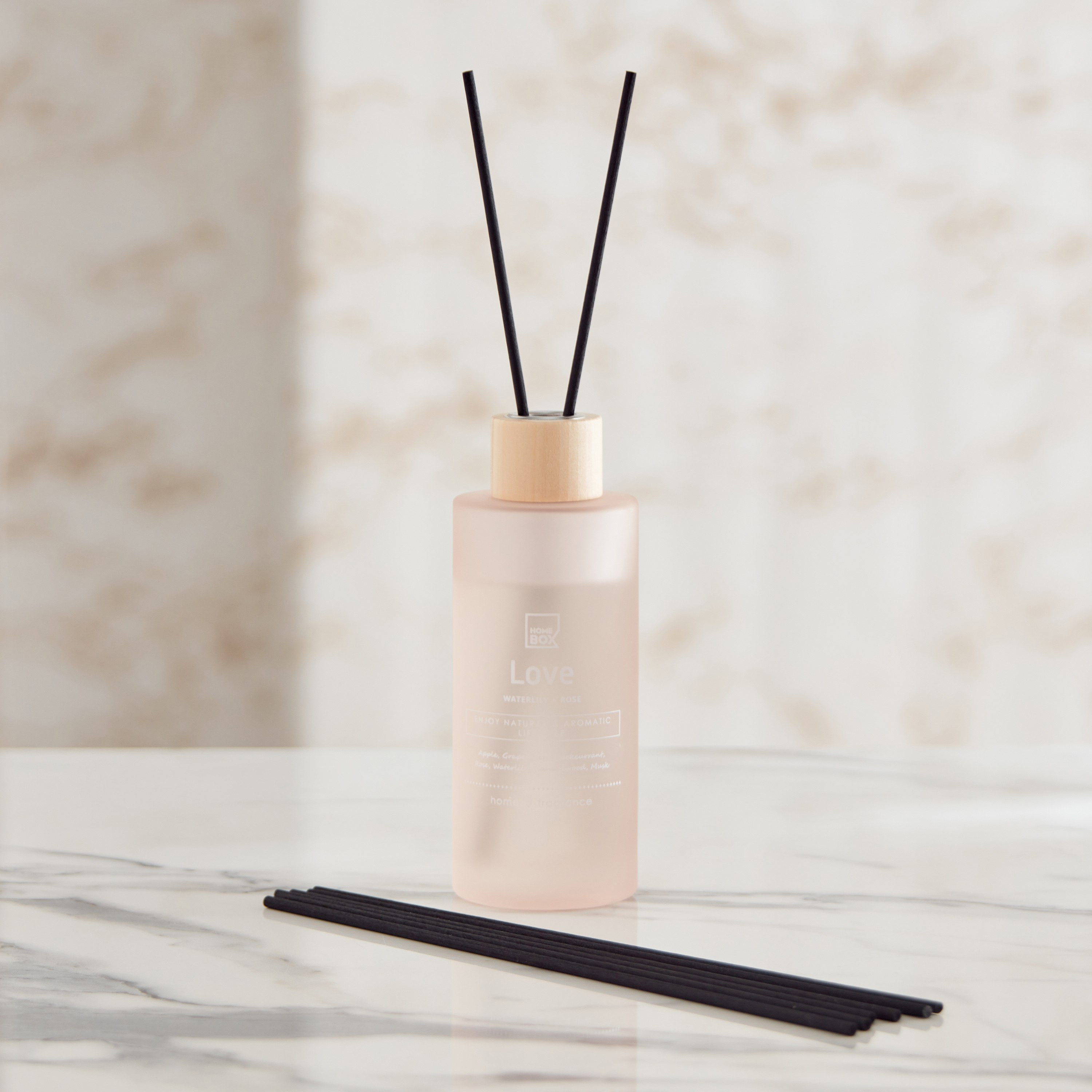 Buy Sentiment Love Reed Diffuser in Frosted Glass - 160 ml Online in ...