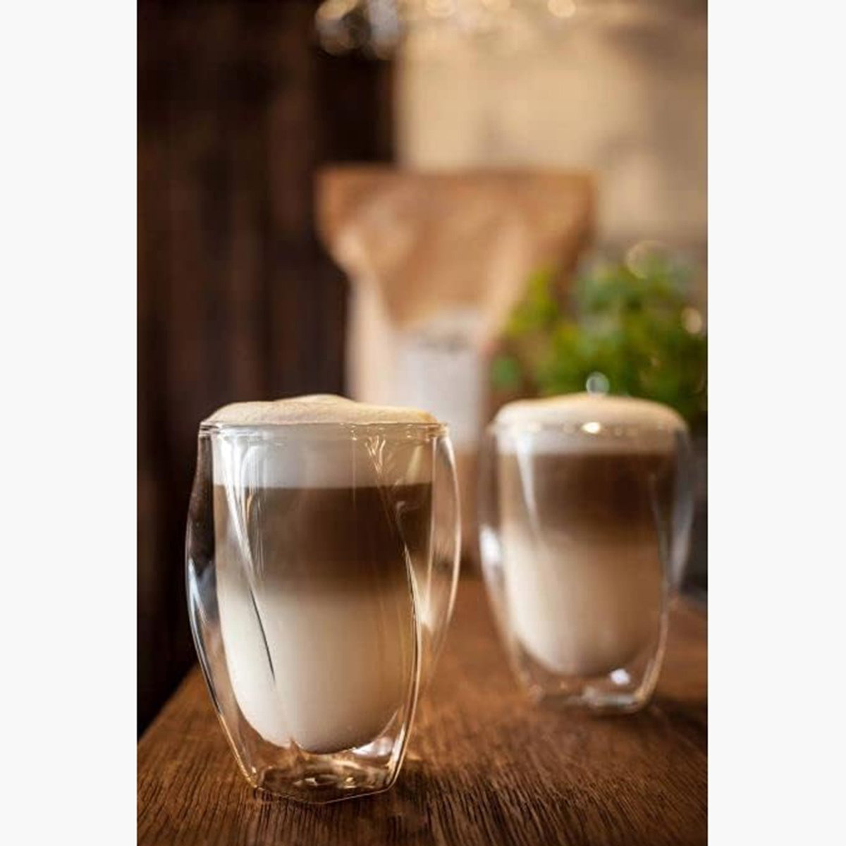 Buy Zen 2-Piece Double Wall Glass Set - 350 ml Online in UAE | Homebox