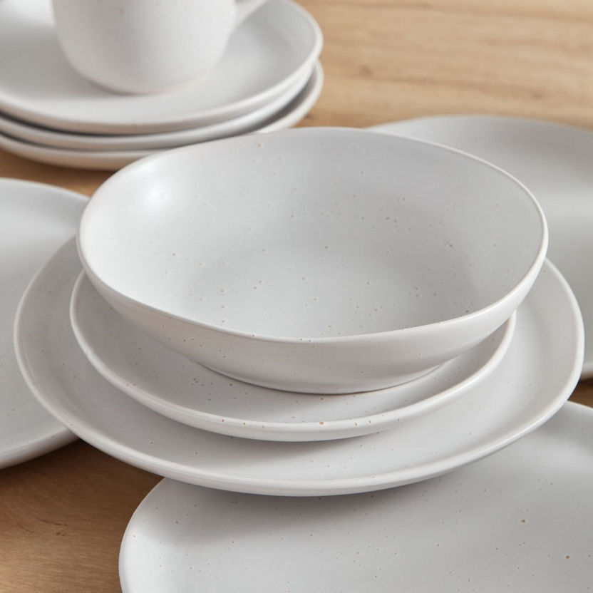 Buy Eleganza 16 Piece Stoneware Dinner Set Online In Uae Homebox