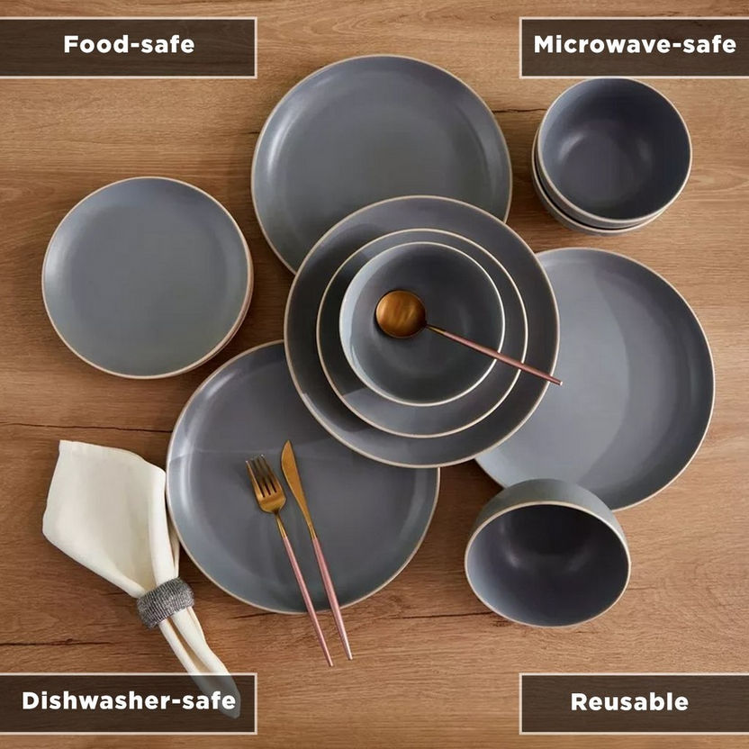 Buy Nordic Nights 12 Piece Stoneware Dinner Set Online In Qatar Homebox