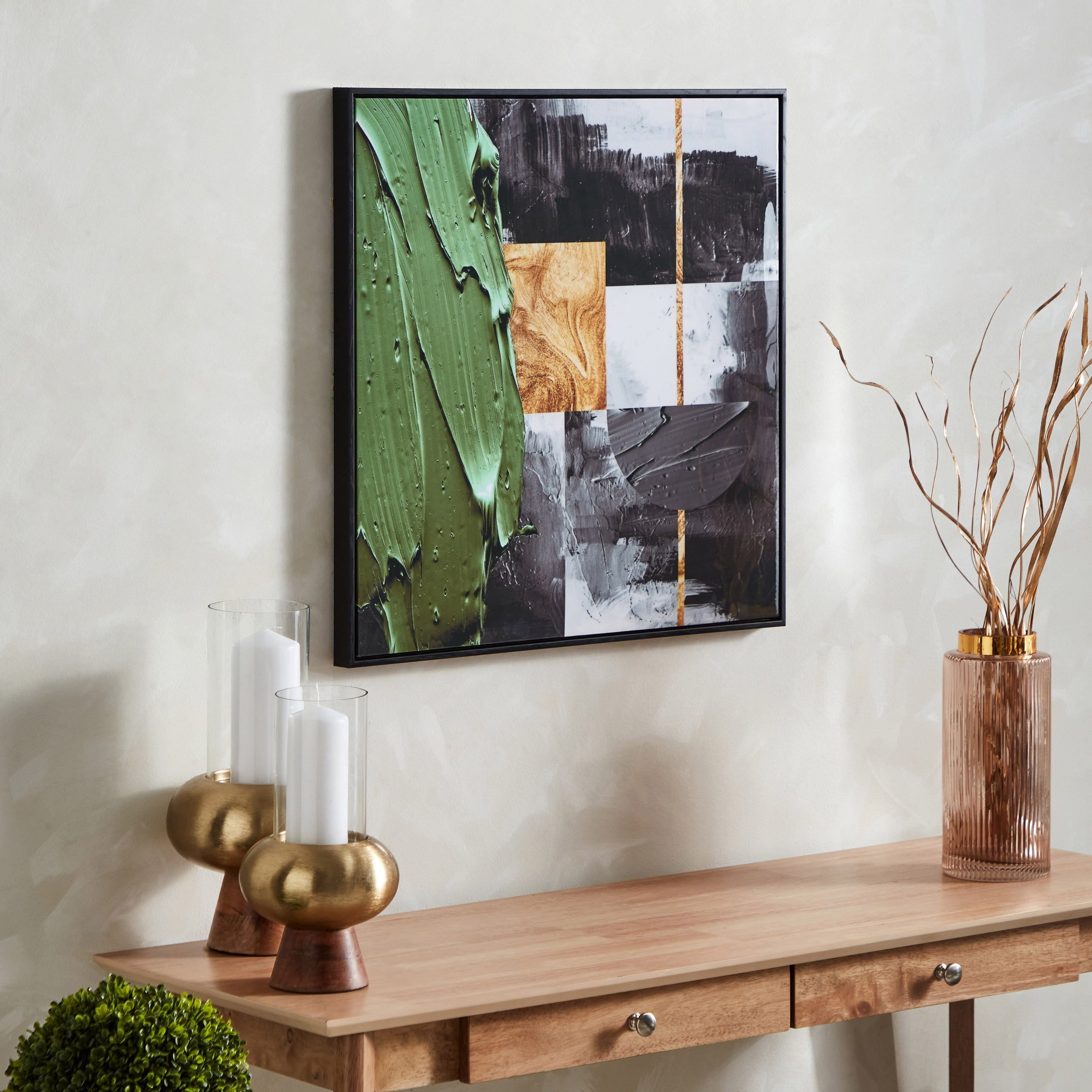 Buy Cyprus Framed Picture with ABS High Gloss Surface - 60x60x2.8 cm ...