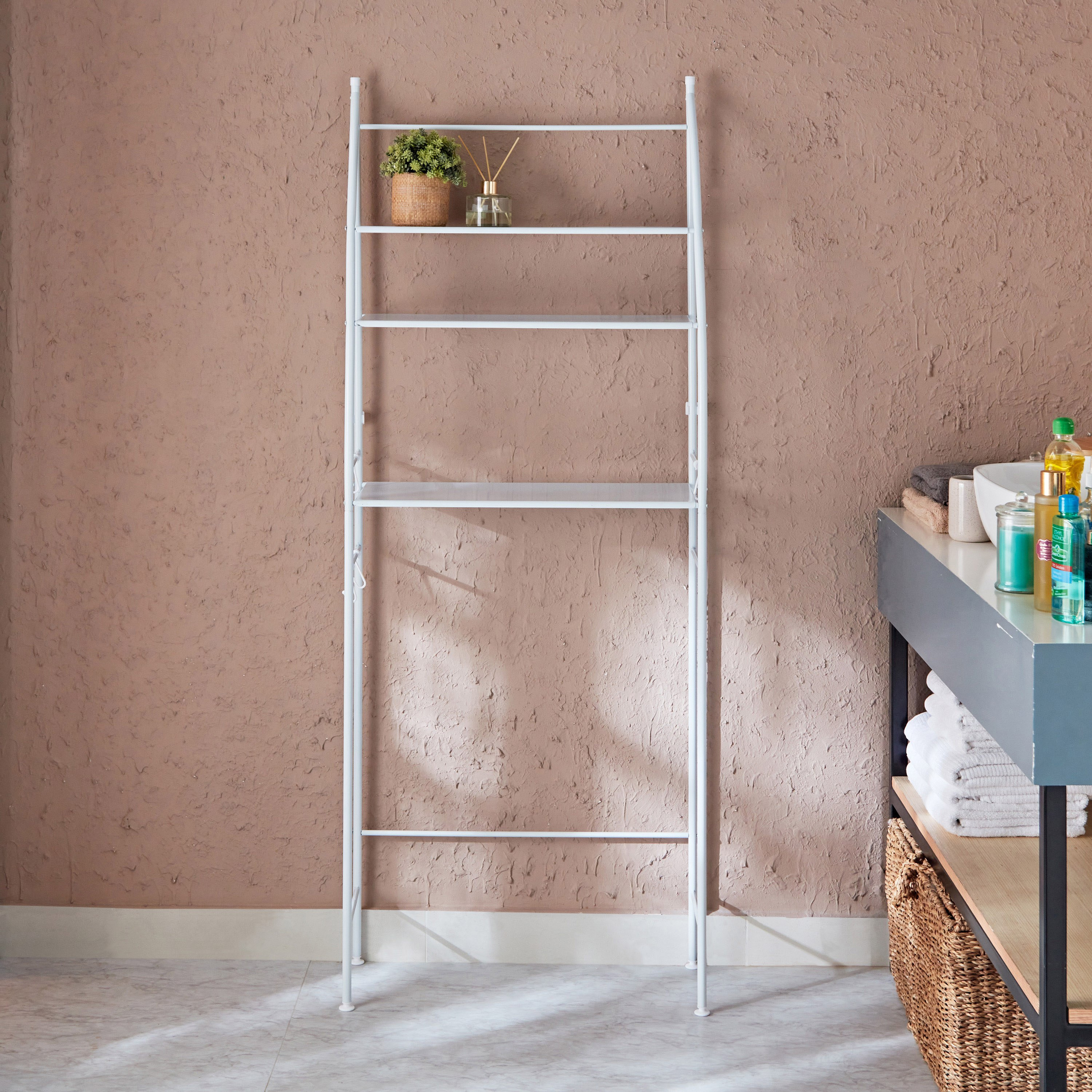 Buy Neo Washing Machine Rack - 65x25x166 cm Online in KSA | Homebox