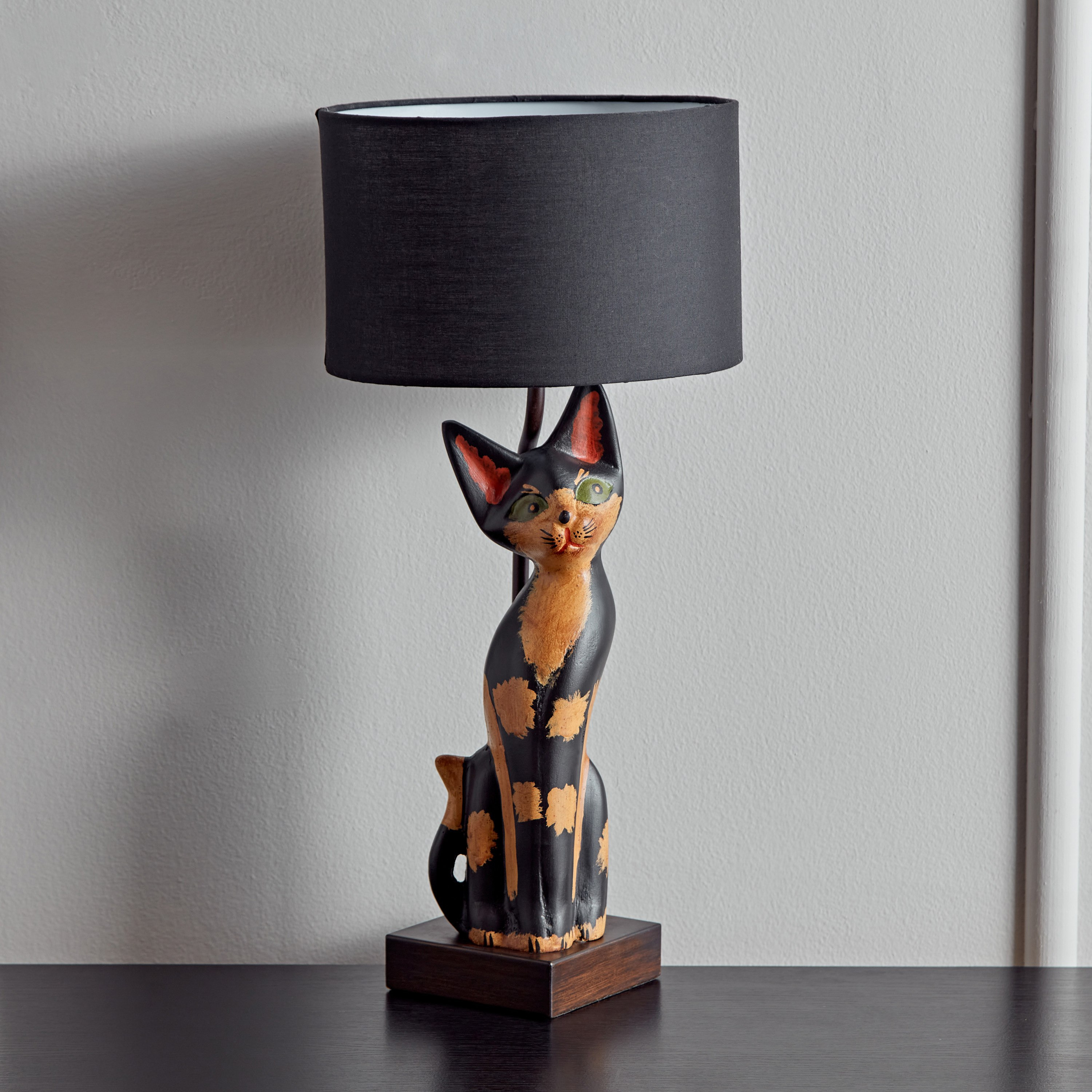 Buy Galena Spots Cat Table Lamp - 16x48 cm Online in UAE | Homebox