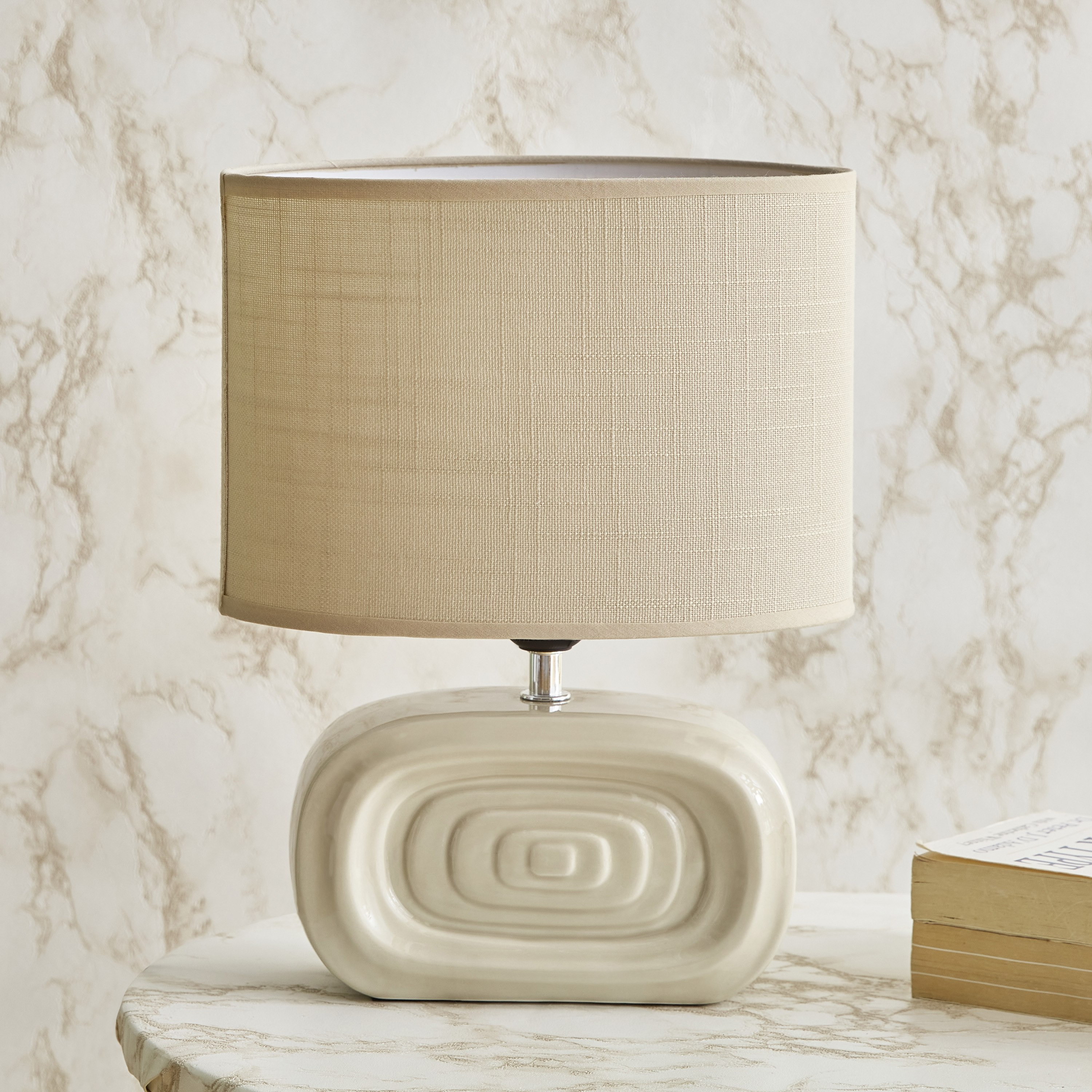 Buy Anya Ceramic Table Lamp - 25x15x30 cm Online in KSA | Homebox