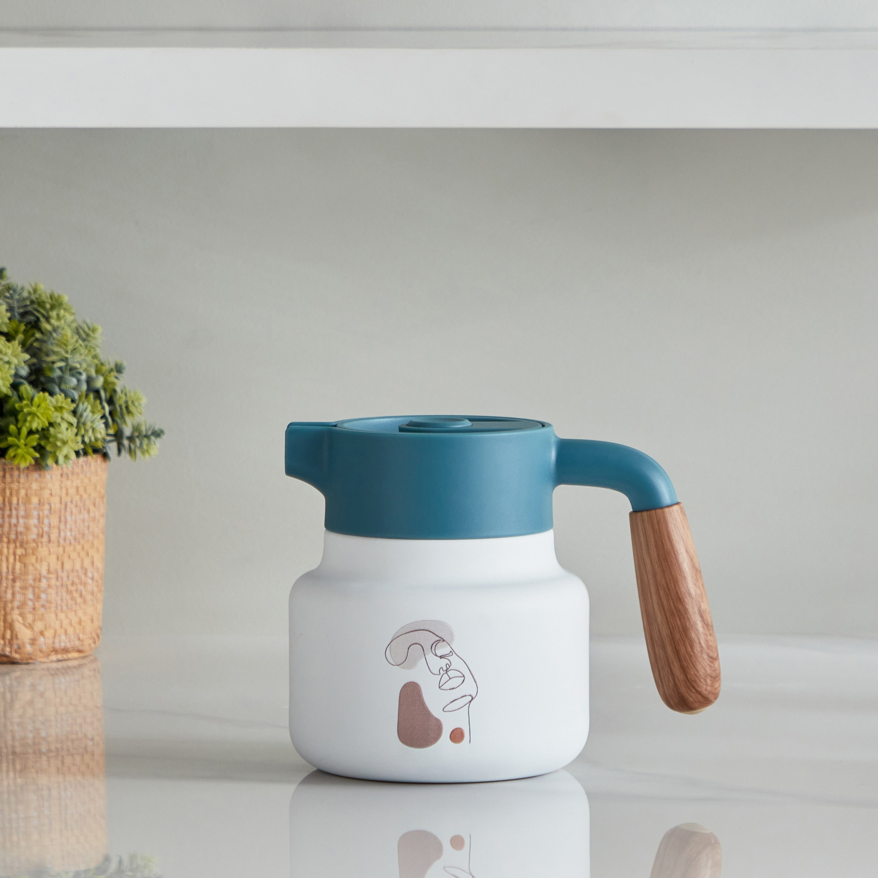 Buy Ridge Abstract Stainless Steel Vacuum Flask - 800 ml Online in KSA ...