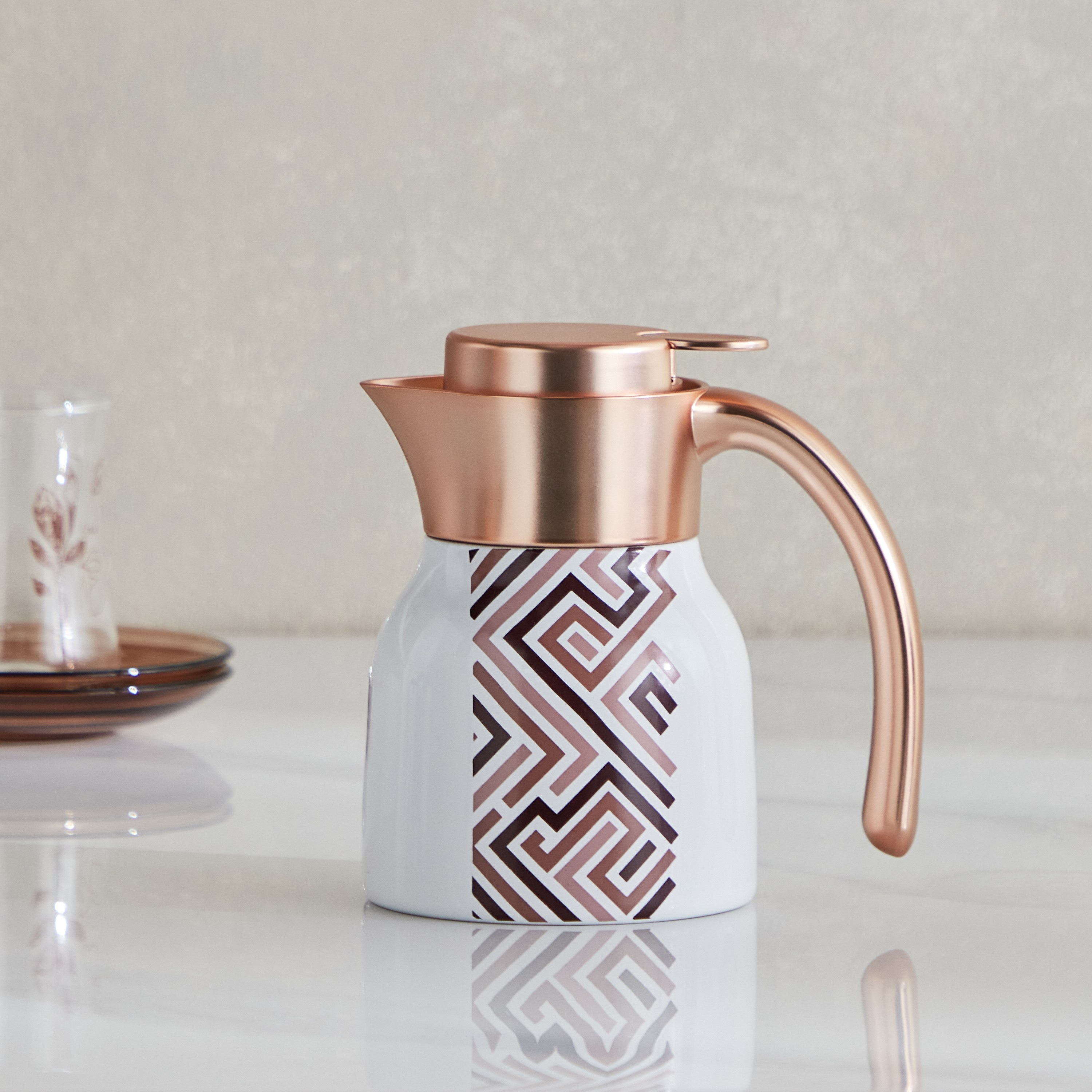 Buy Ridge Steel Hot and Cold Geo Vacuum Flask - 600 ml Online in UAE ...