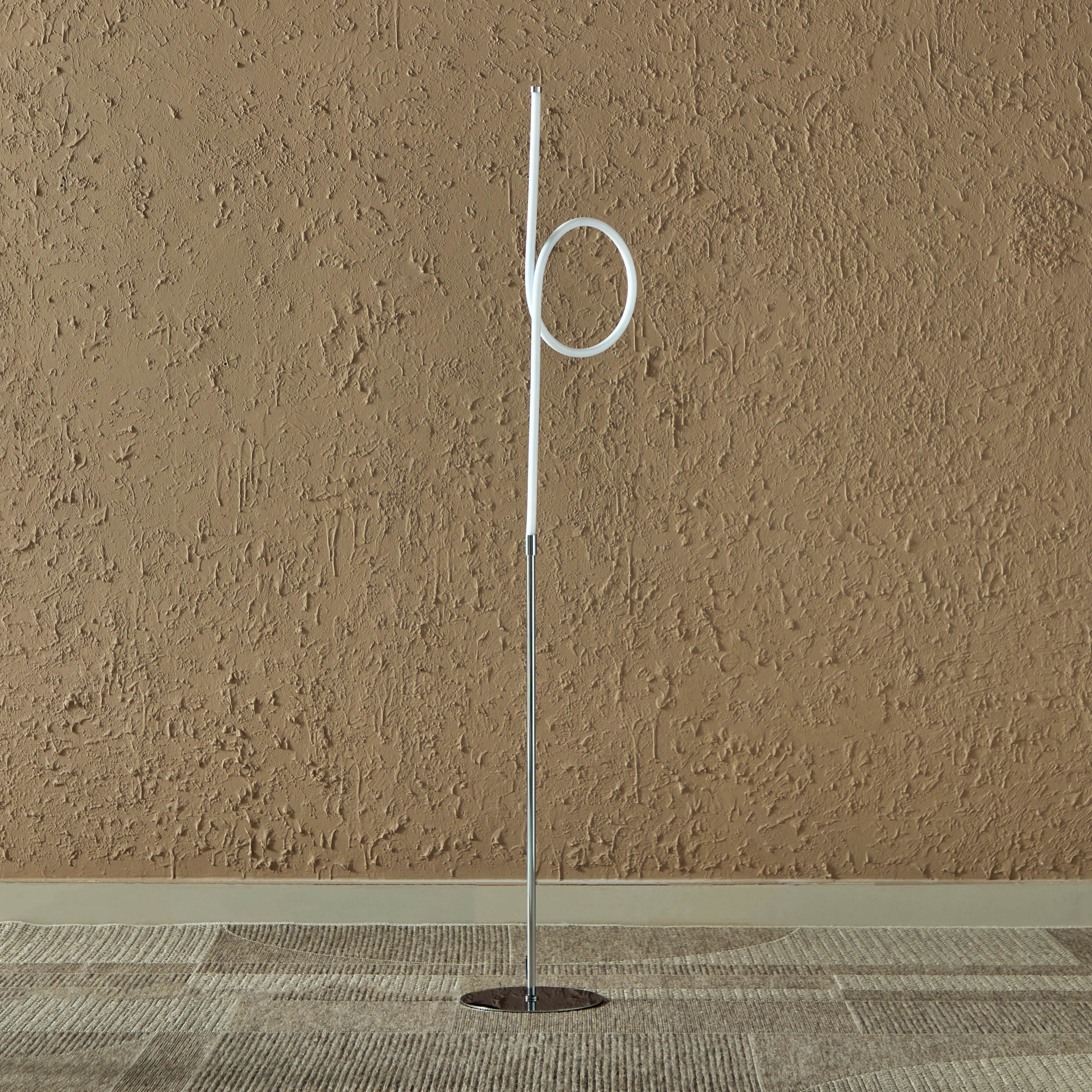Buy Stark 20W 6000K Metal LED Floor Lamp with Silicone Tube - 36x25x158 ...