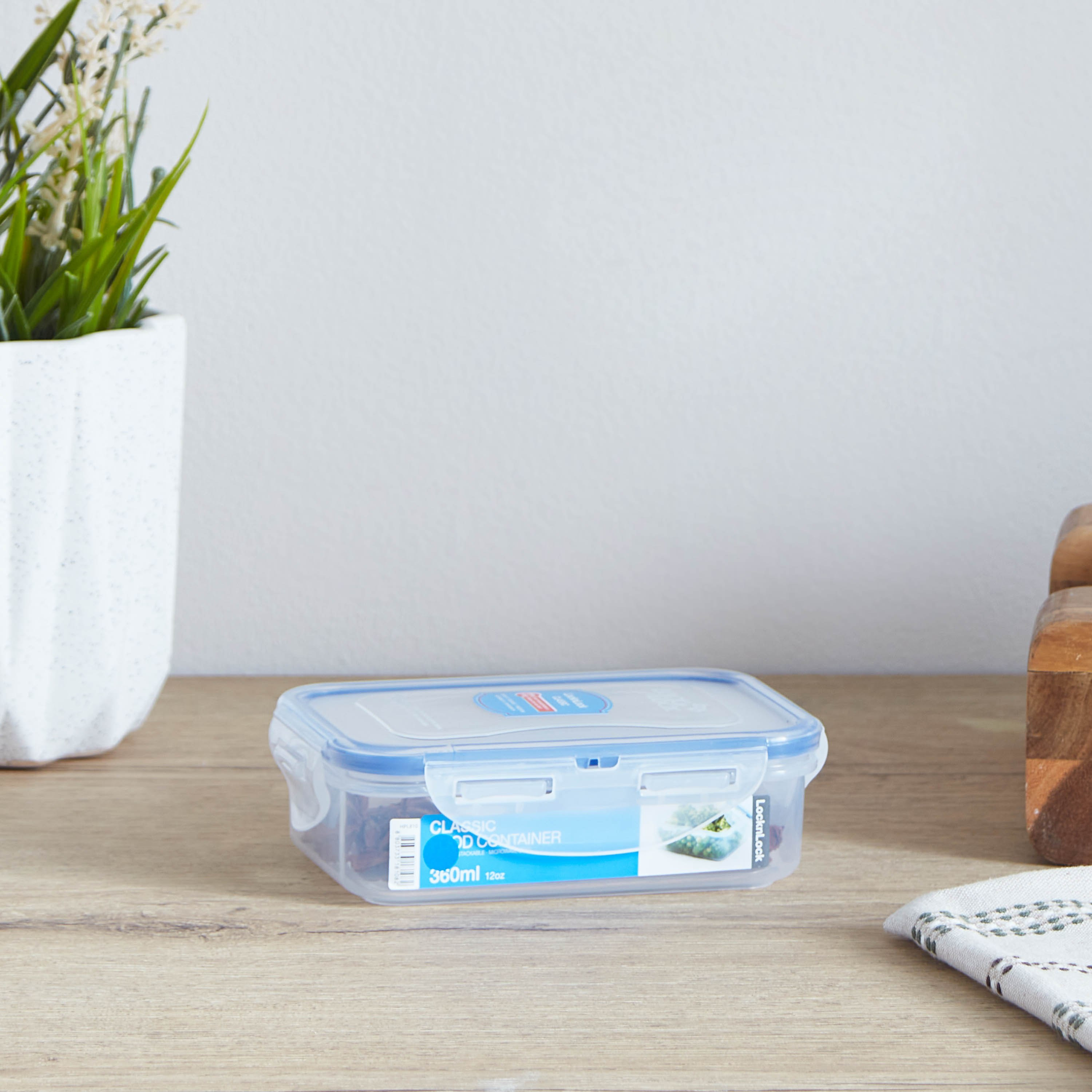 Buy Lock & Lock Rectangular Food Container - 360 ml Online in UAE | Homebox