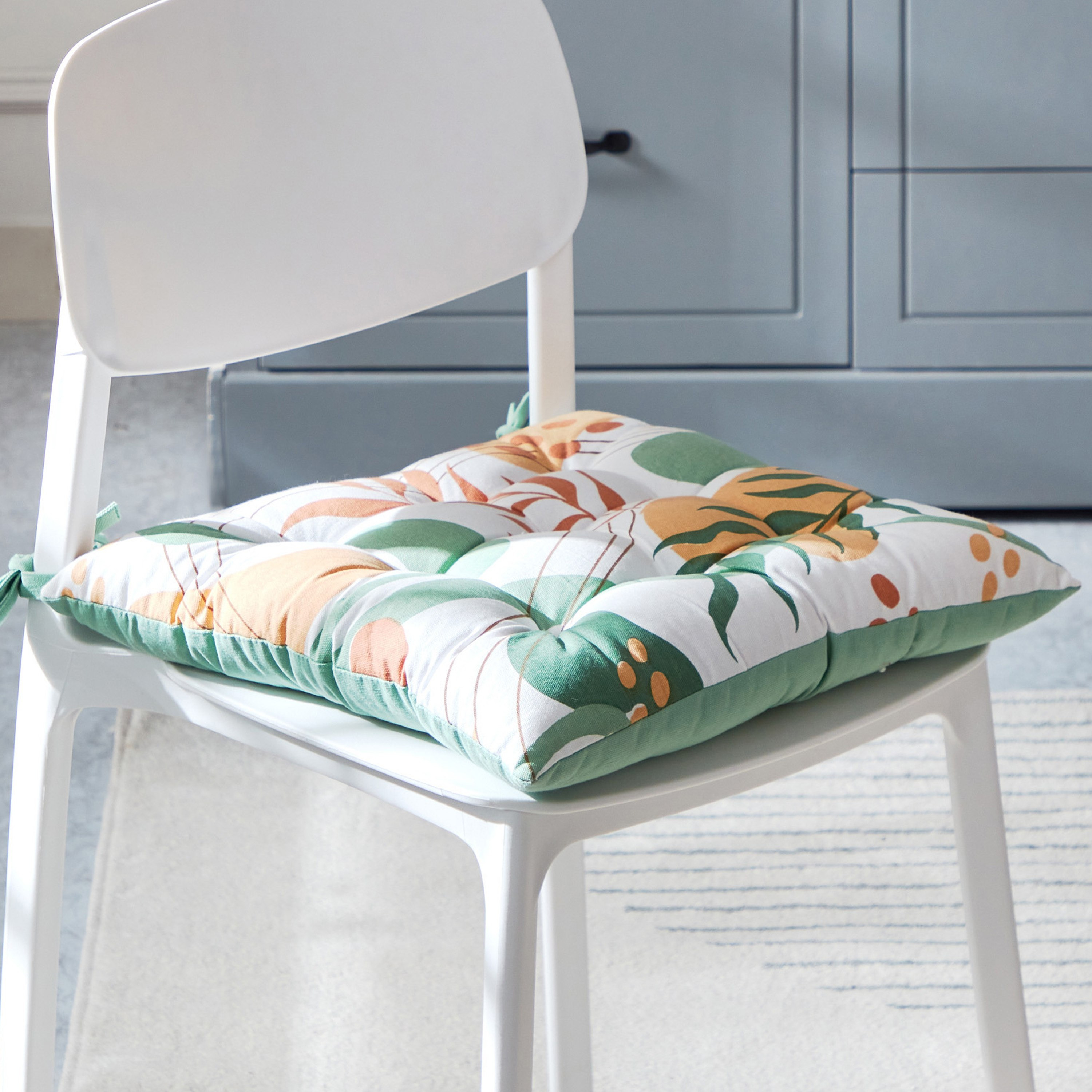 Buy Sage Shaded Chair Pad - 40x40 cm Online in Bahrain | Homebox