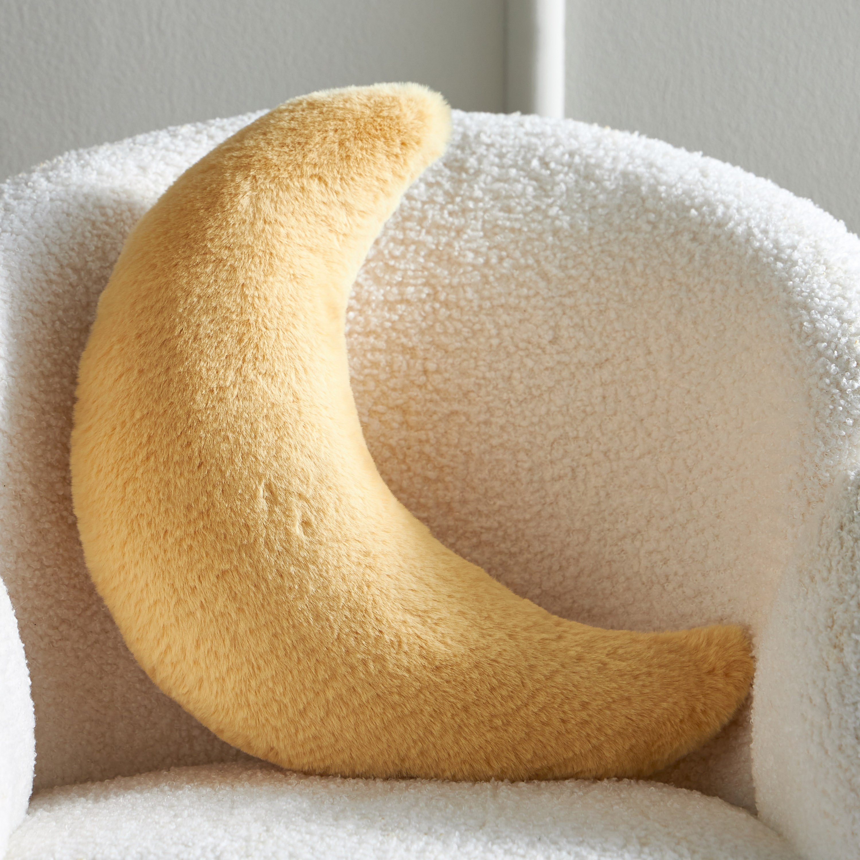 Buy Playland Moon Rabbit Fur Cushion - 27x37cm Online in Qatar | Homebox