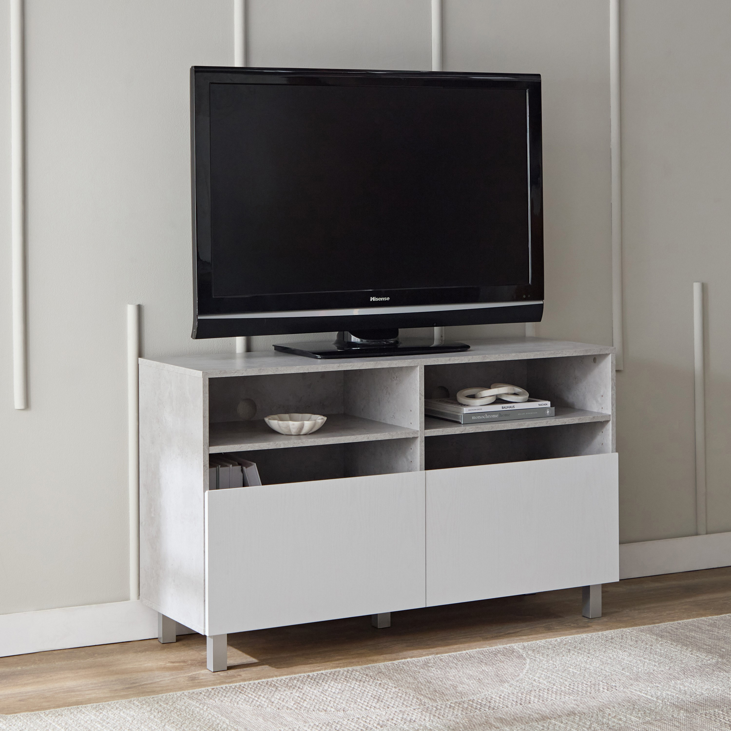 Buy Vegas High TV Unit with Door for TVs up to 50 inches Online in UAE ...