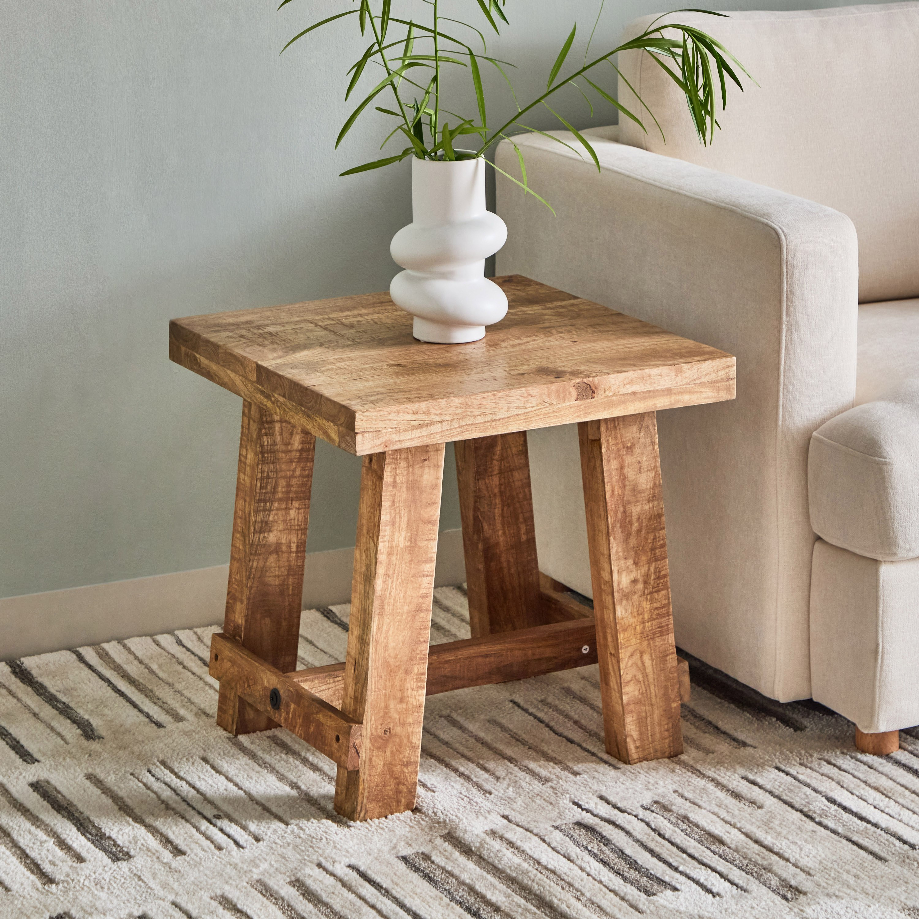 Buy Kinston Solid Wood End Table Online in KSA Homebox