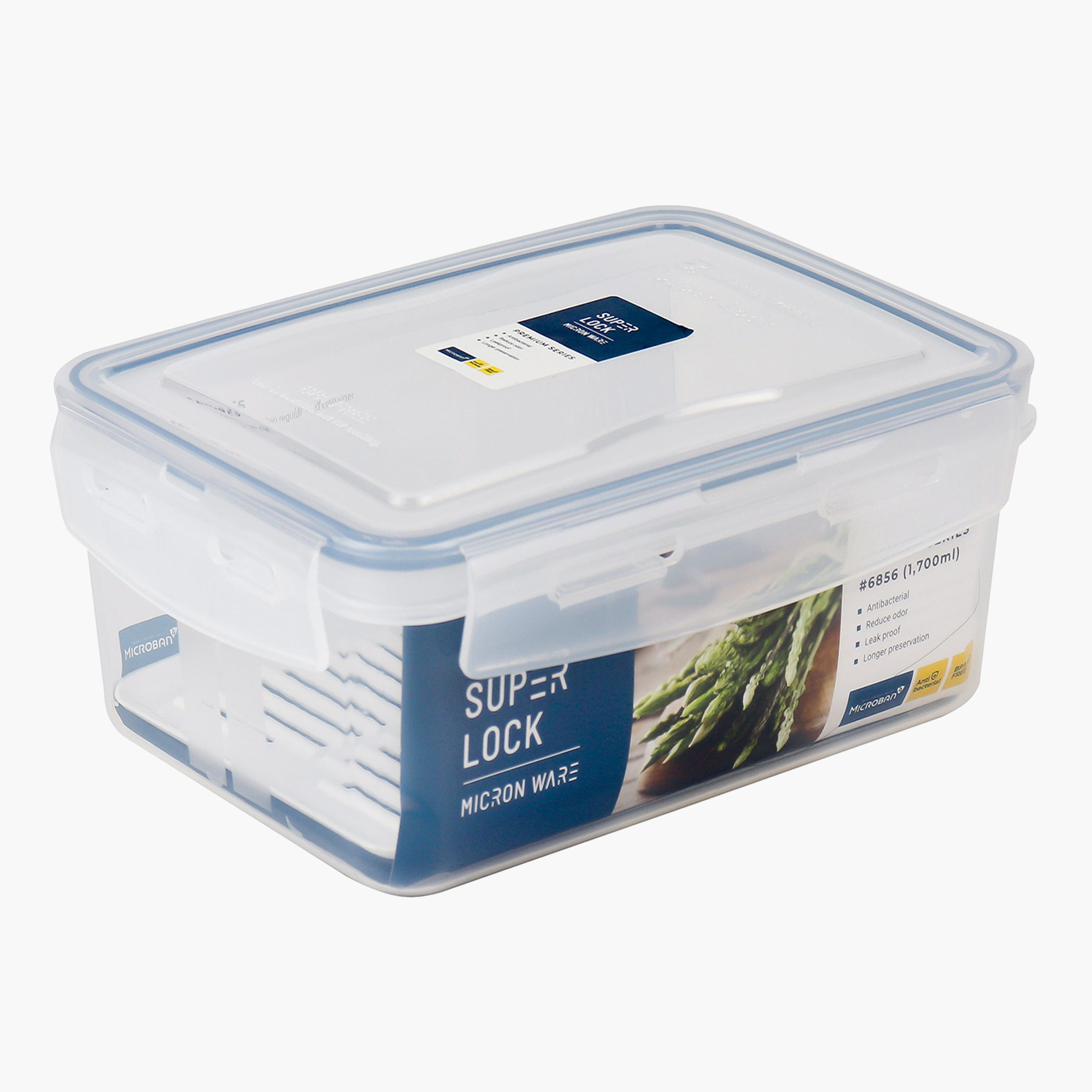 Buy Micronware Superlock Rectangle Storage - 1.7 L Online in UAE | Homebox