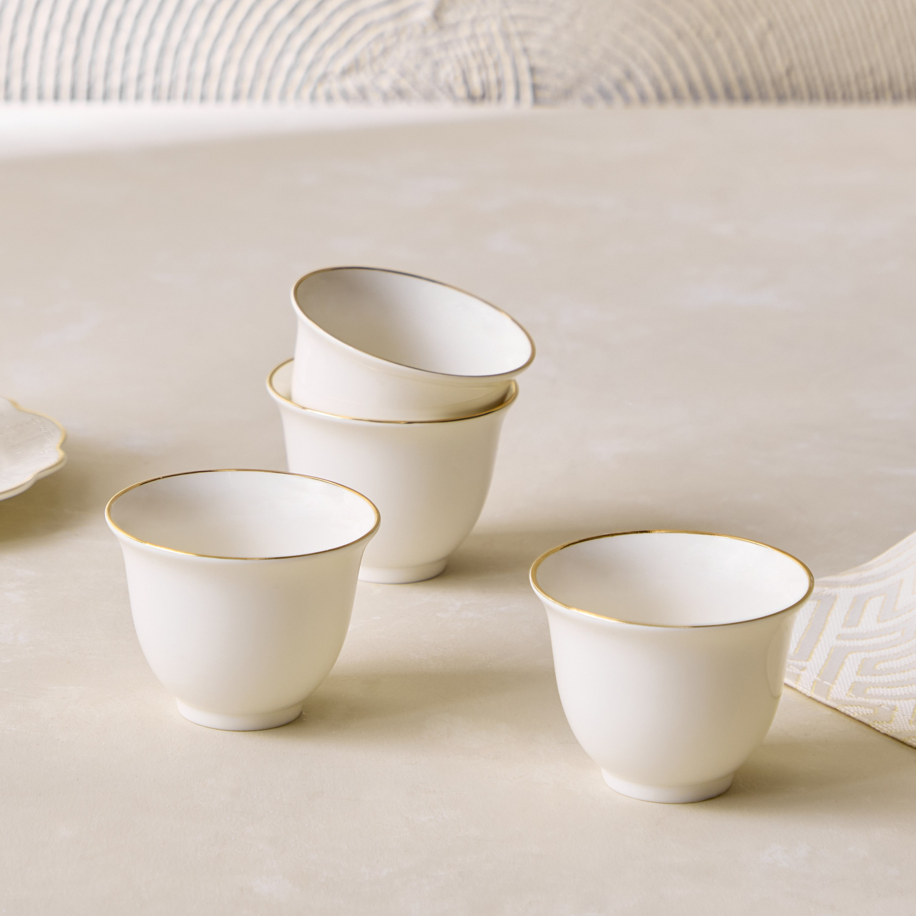 Buy Ivory 4-Piece Cava Cup Set - 60 ml Online in KSA | Homebox