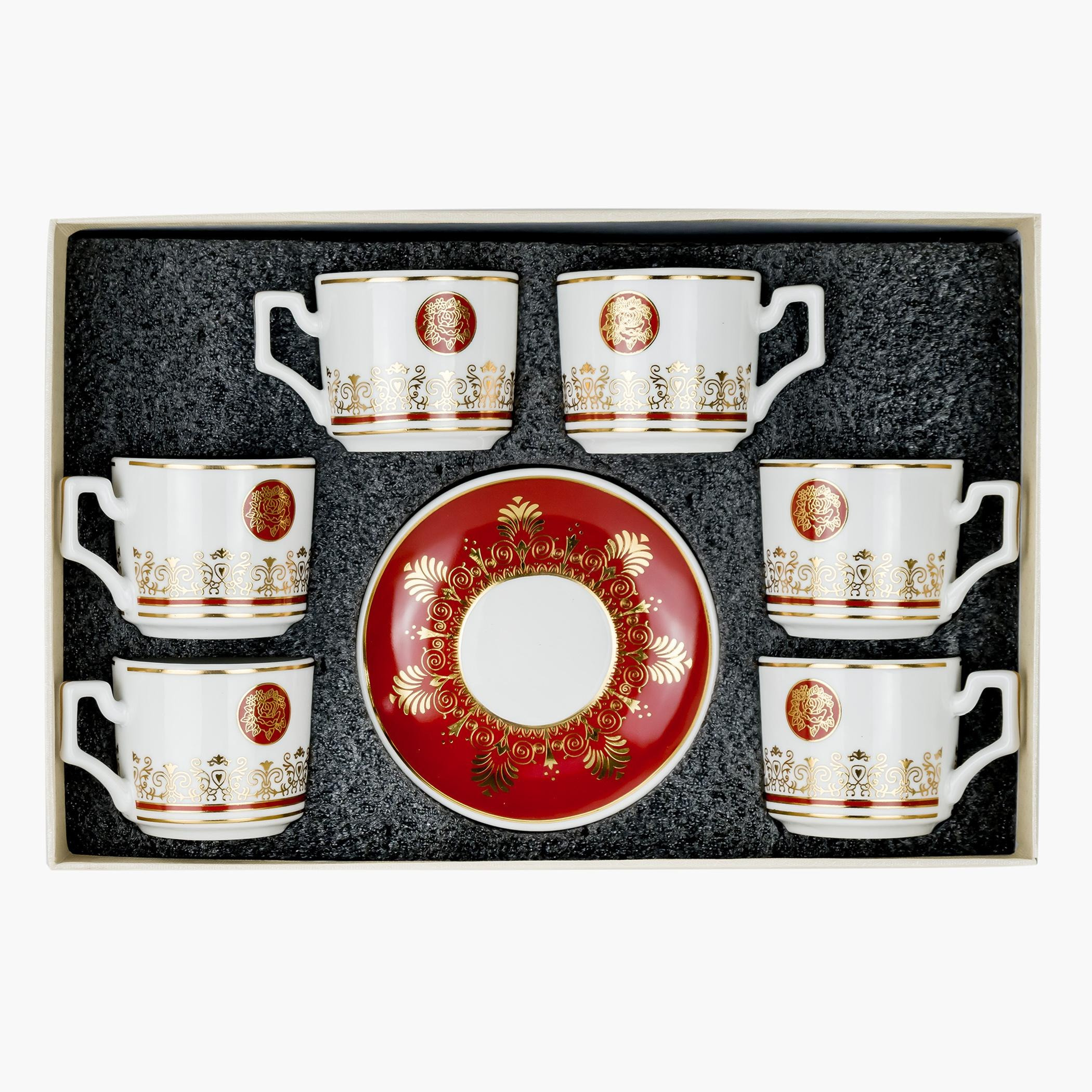 Buy Feast 12-Piece Coffee Cup Set - 90 ml Online in UAE | Homebox