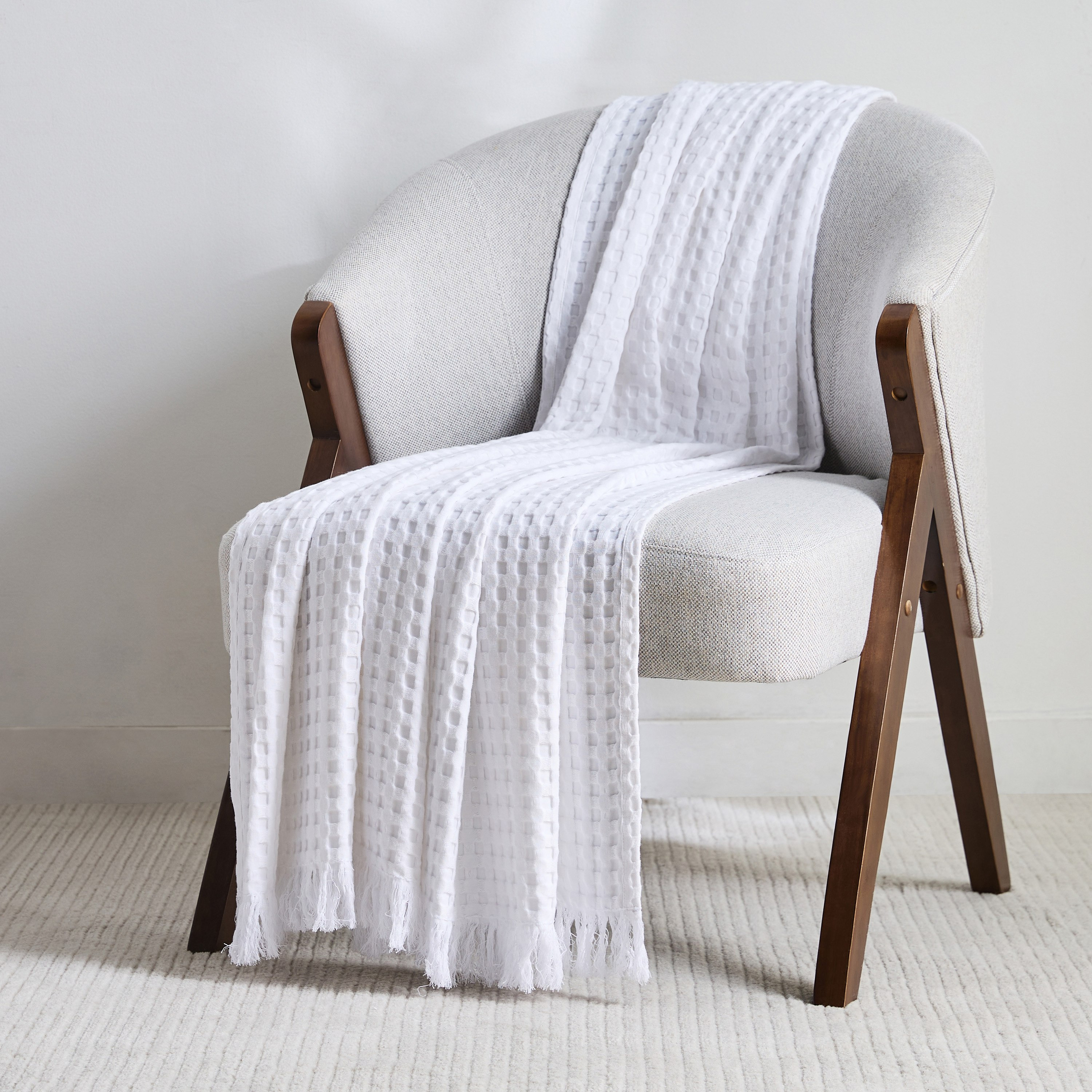 Buy Mellow Cotton Bamboo Throw - 130x170 cm Online in UAE | Homebox