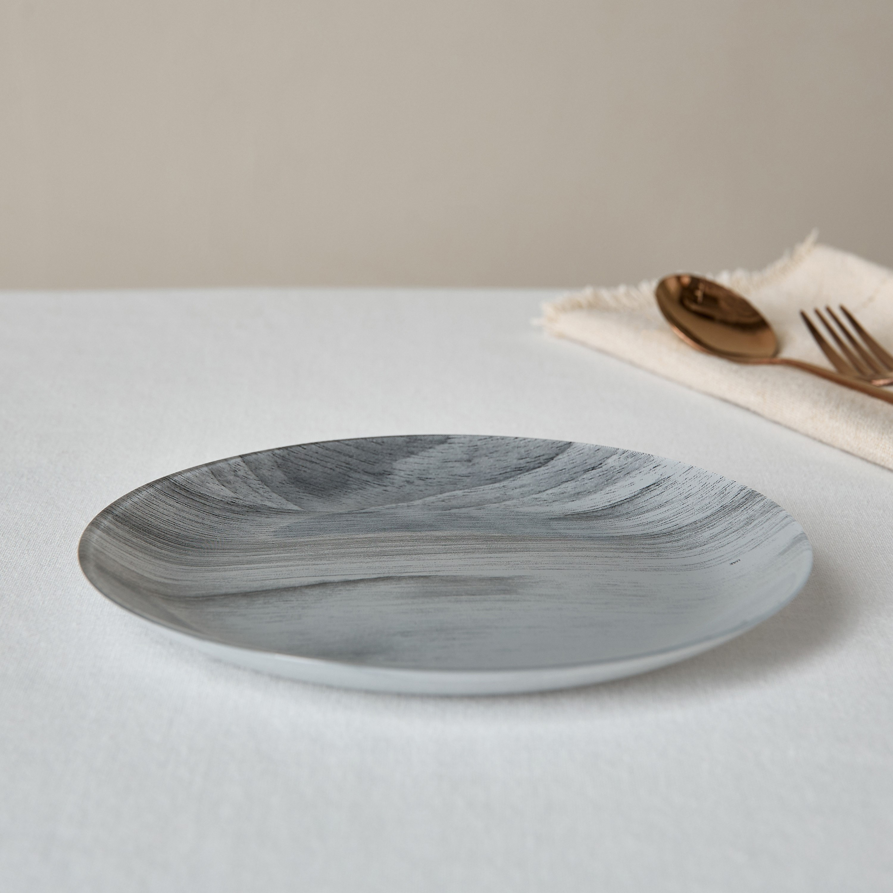 Buy Luminarc Glass Wood Side Plate - 20.5 cm Online in KSA | Homebox