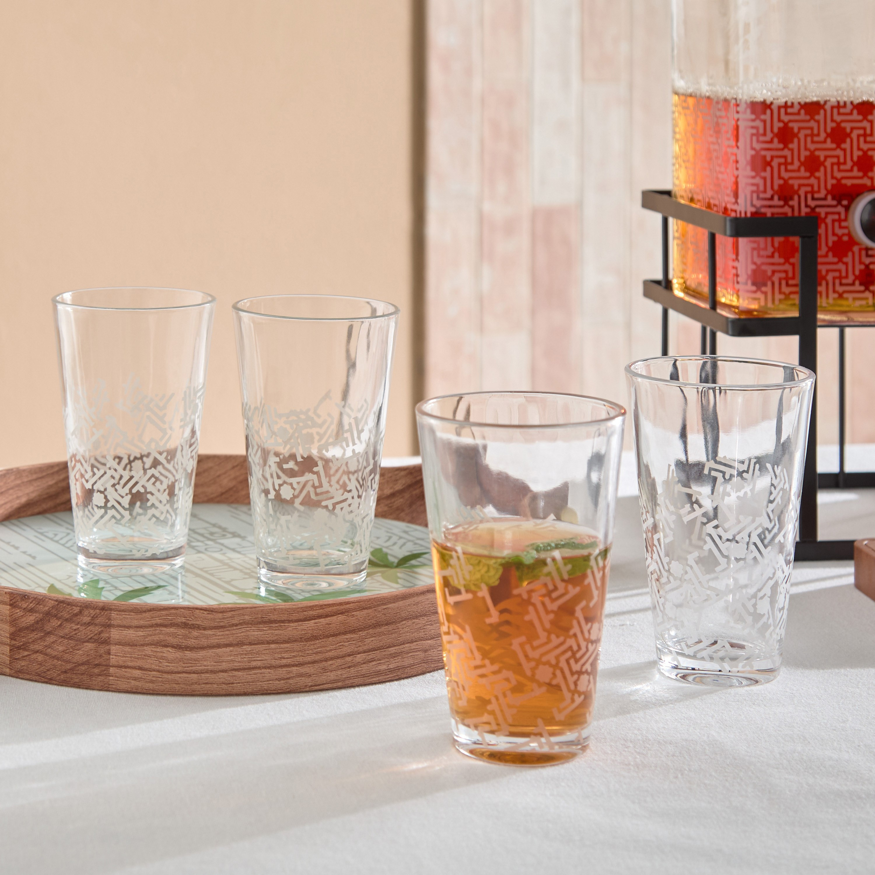 Buy Skyline Mirage 4-Piece Glass Set - 300 ml Online in Bahrain | Homebox