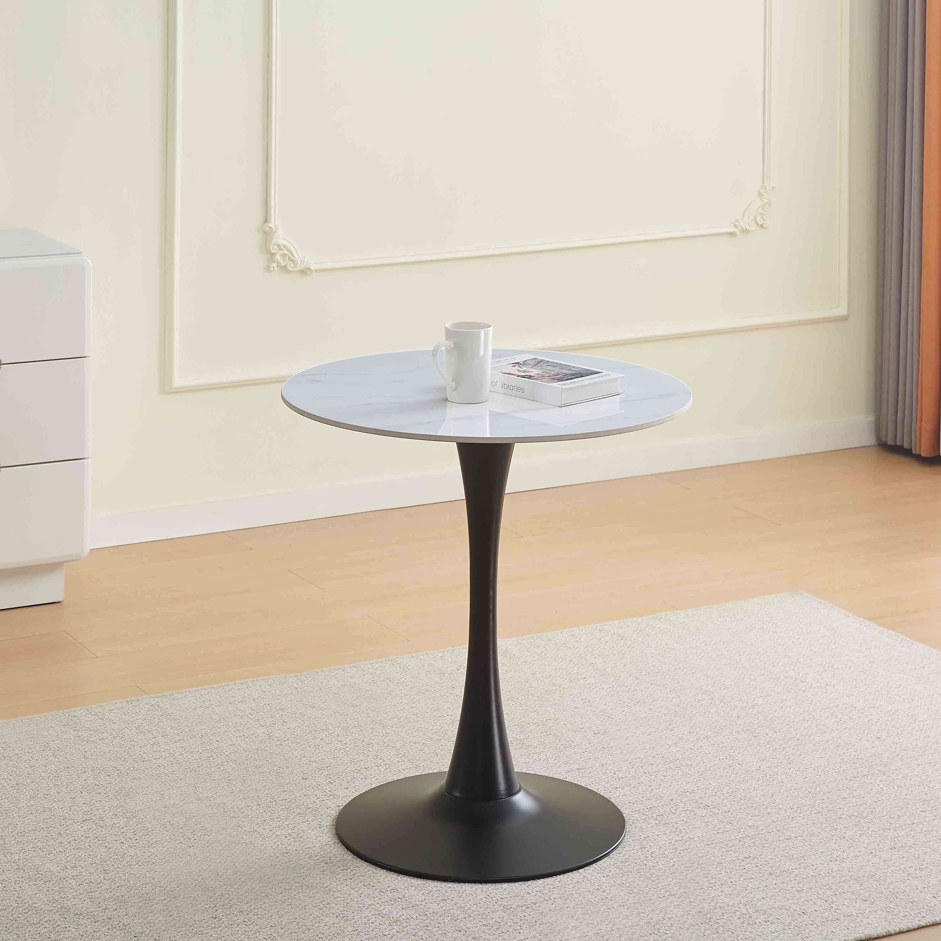 Buy Elvis Sintered Stone 2-Seater Round Dining Table Online in KSA ...