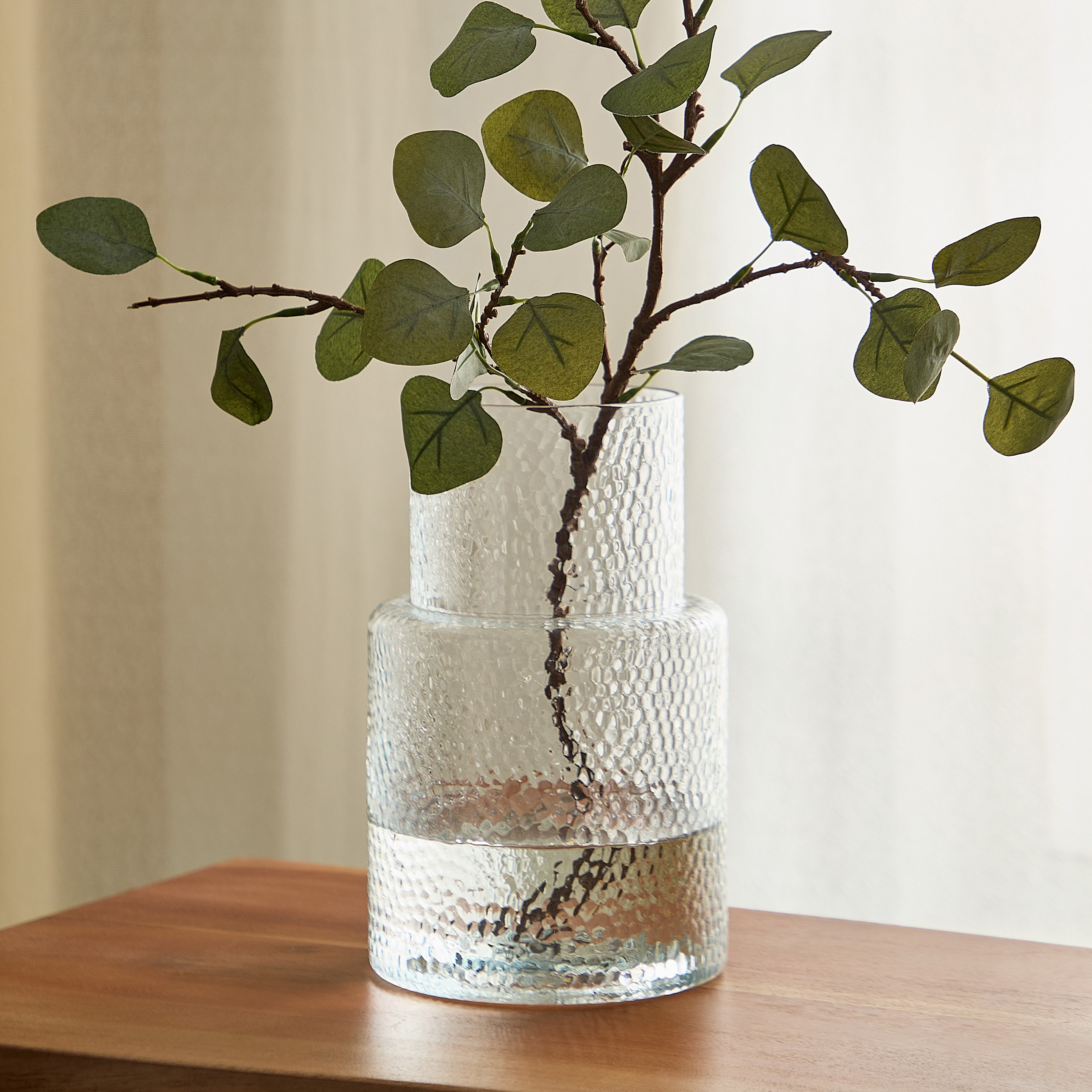 Buy Atlanta Clear Glass Vase - 15.5x26 cm Online in UAE | Homebox