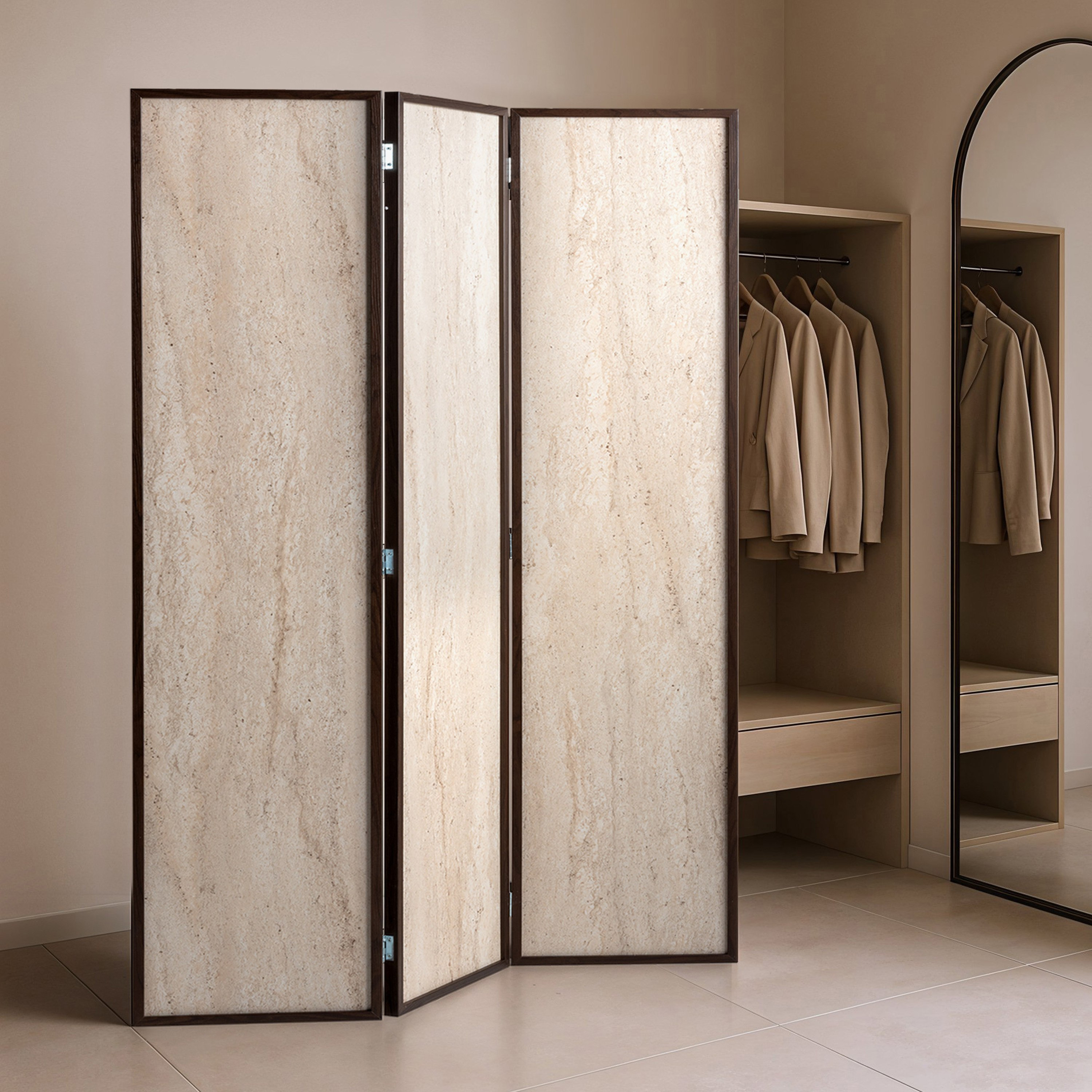 Buy Movo Malibu 3-Panel Room Divider Screen Online in KSA | Homebox